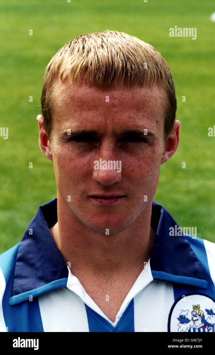 PA NEWS PHOTO 25/8/98 FOOTBALLER CHRIS HURST OF HUDDERSFIELD TOWN F.C ...