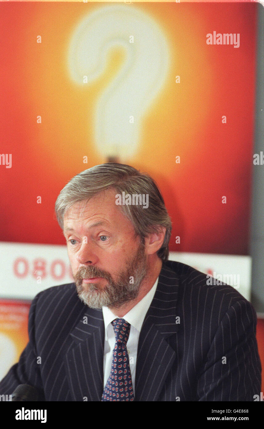 Director General of Electricity Supply, Professor Stephen Littlechild ...