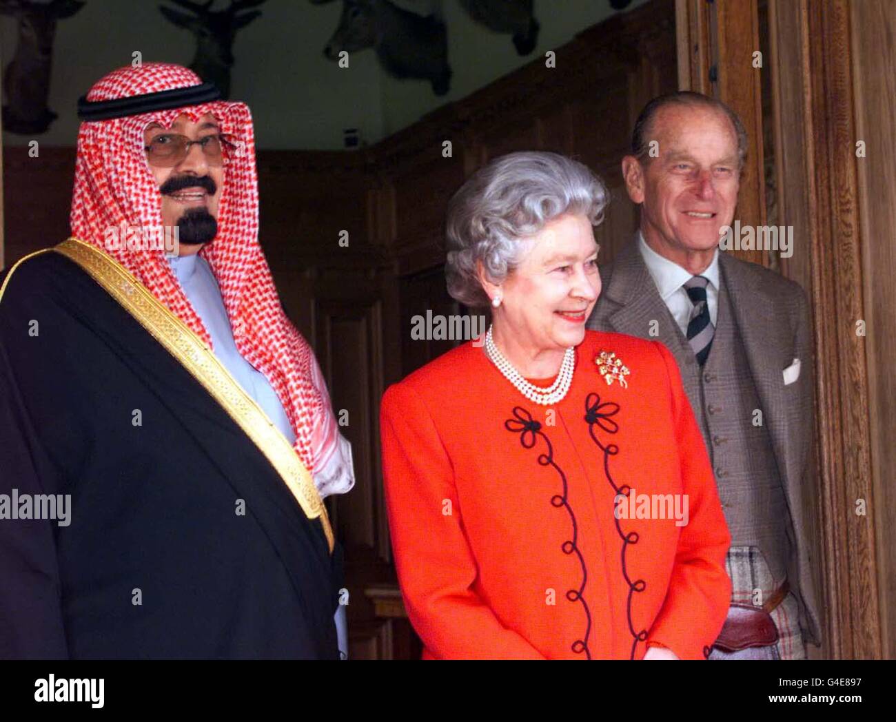 Royalty - State Visit of Prince Abdullah Bin Abdul Aziz Al Saud of ...