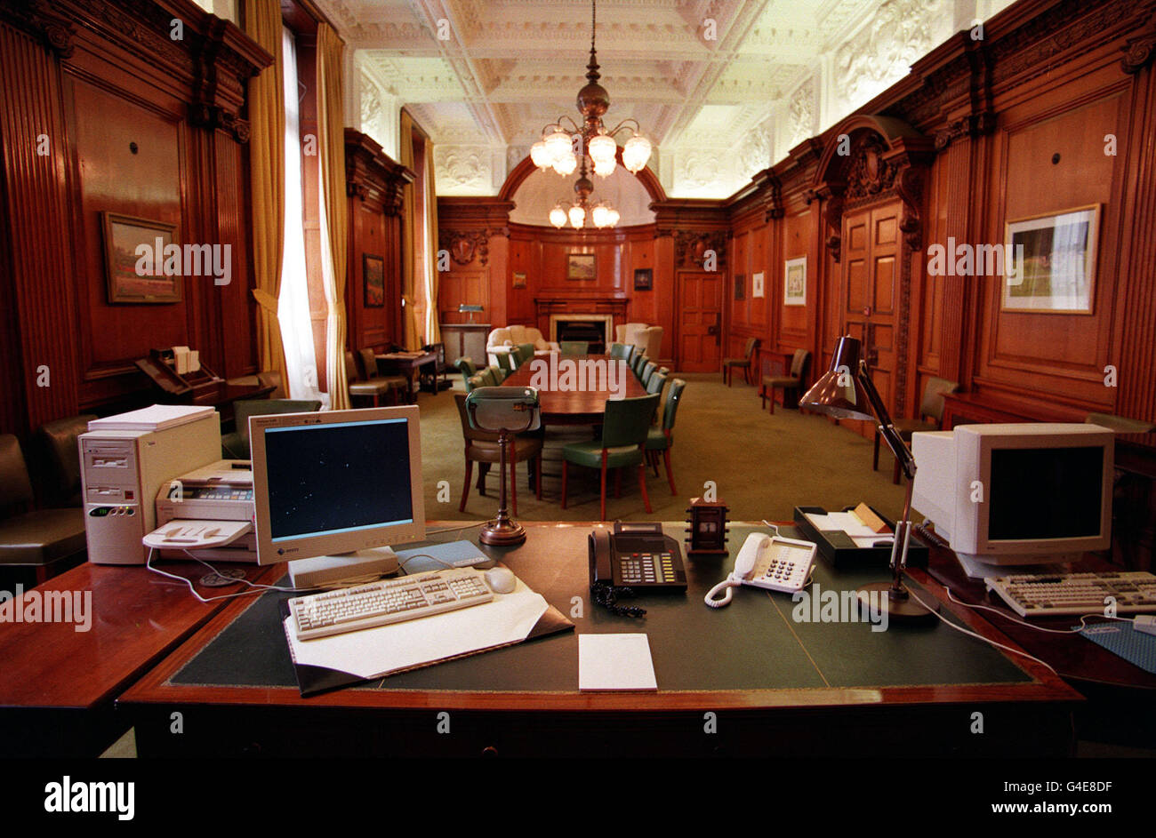 The view from the seat of one of the most powerful men in Britain. The ...