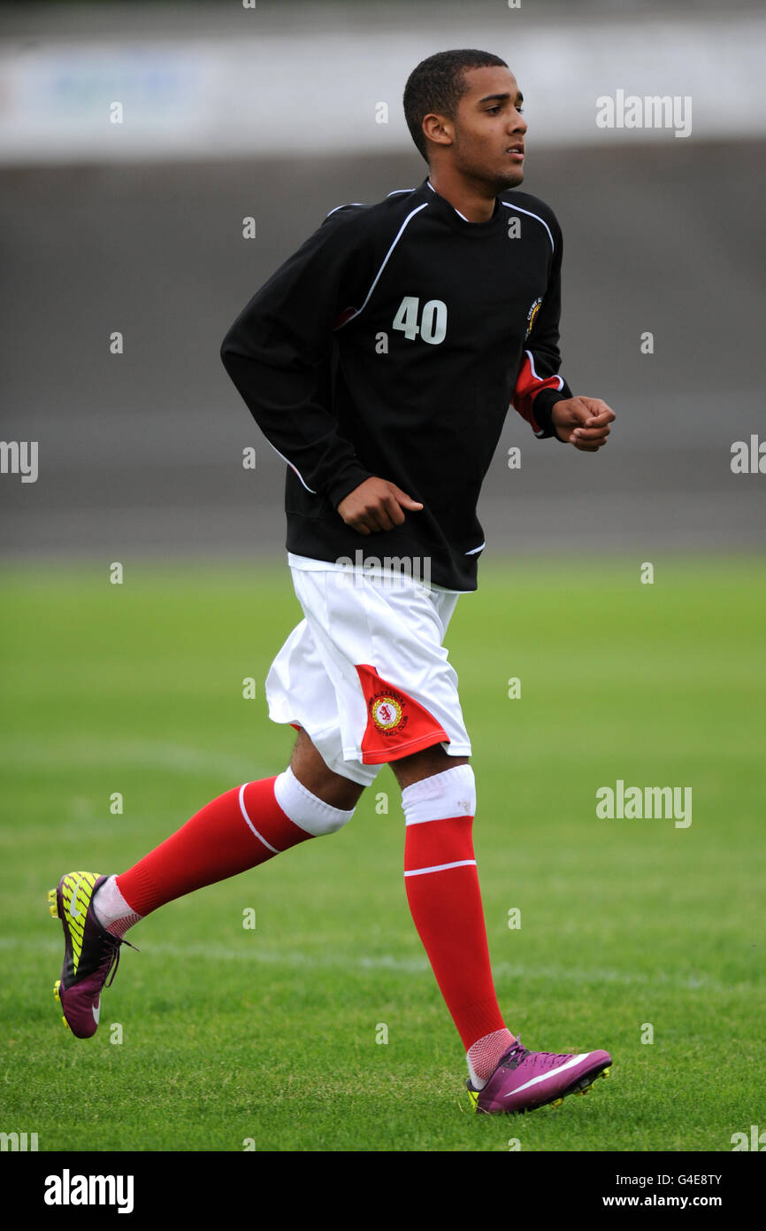 Soccer pre friendly newcastle town crewe alexandra lyme valley stadium ...