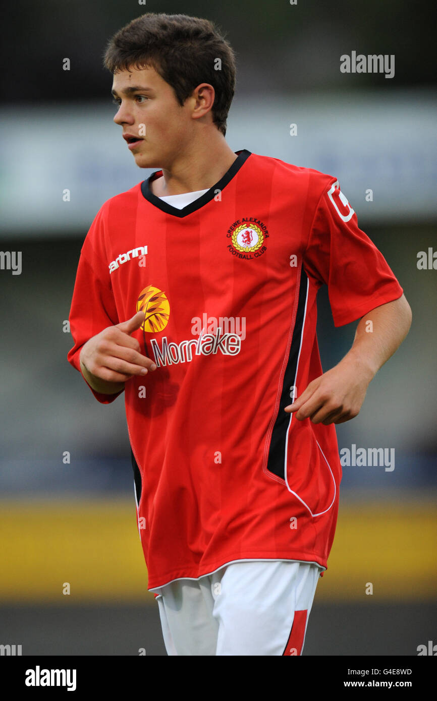 Soccer pre friendly newcastle town crewe alexandra lyme valley stadium ...