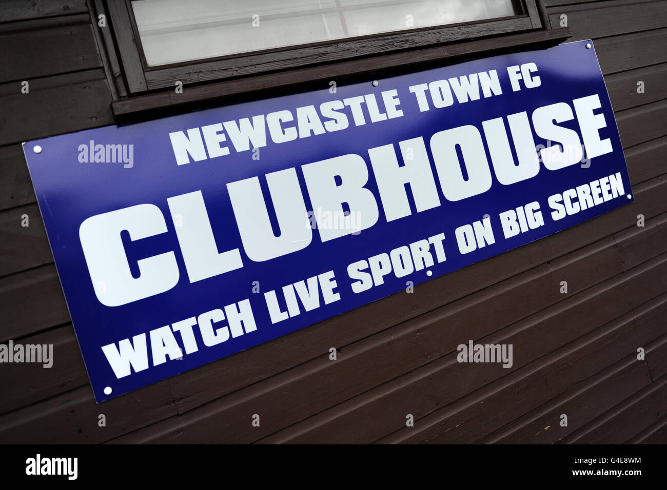 Soccer pre friendly newcastle town crewe alexandra lyme valley stadium ...