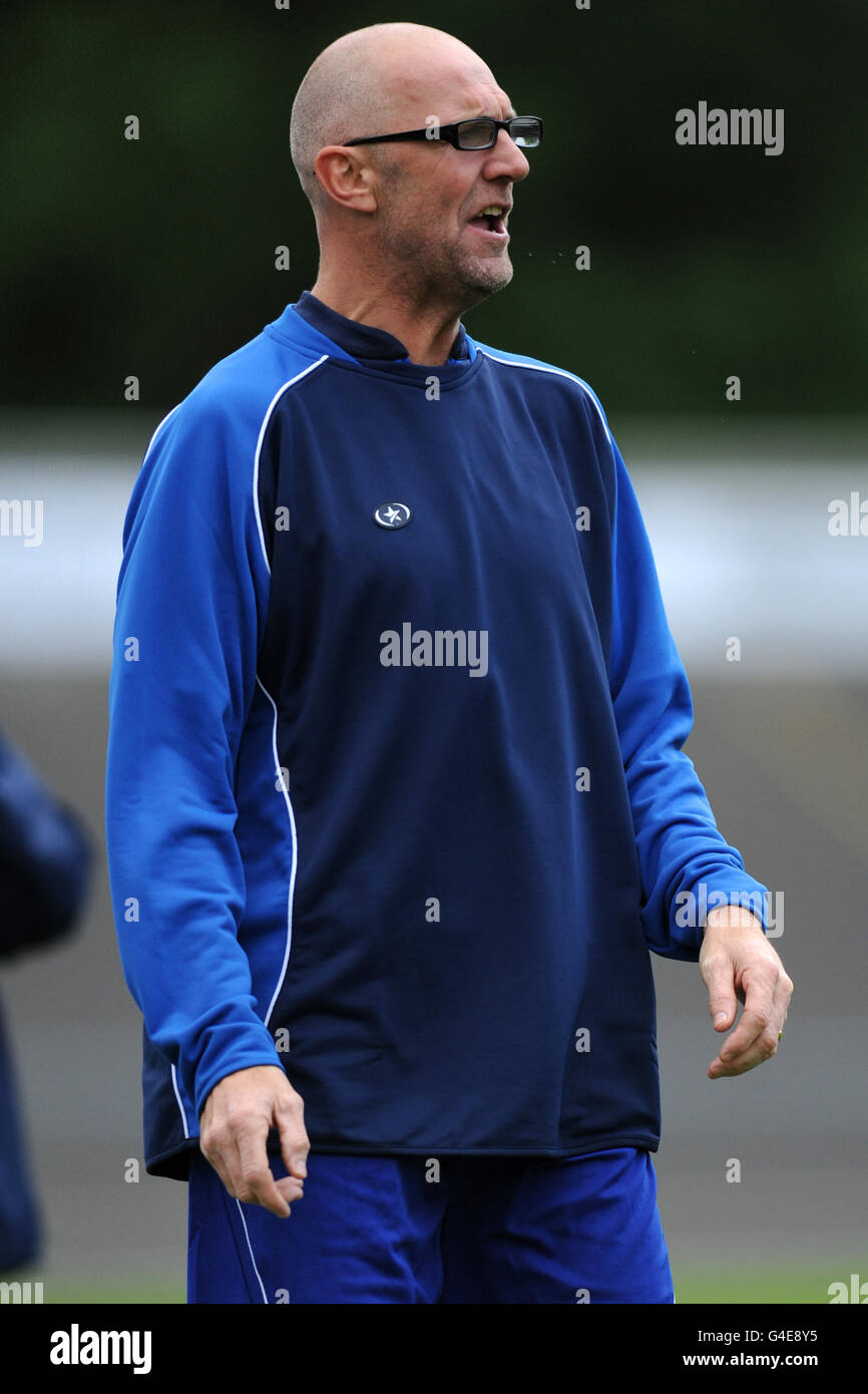 Soccer - Pre Season Friendly - Newcastle Town v Crewe Alexandra - Lyme ...