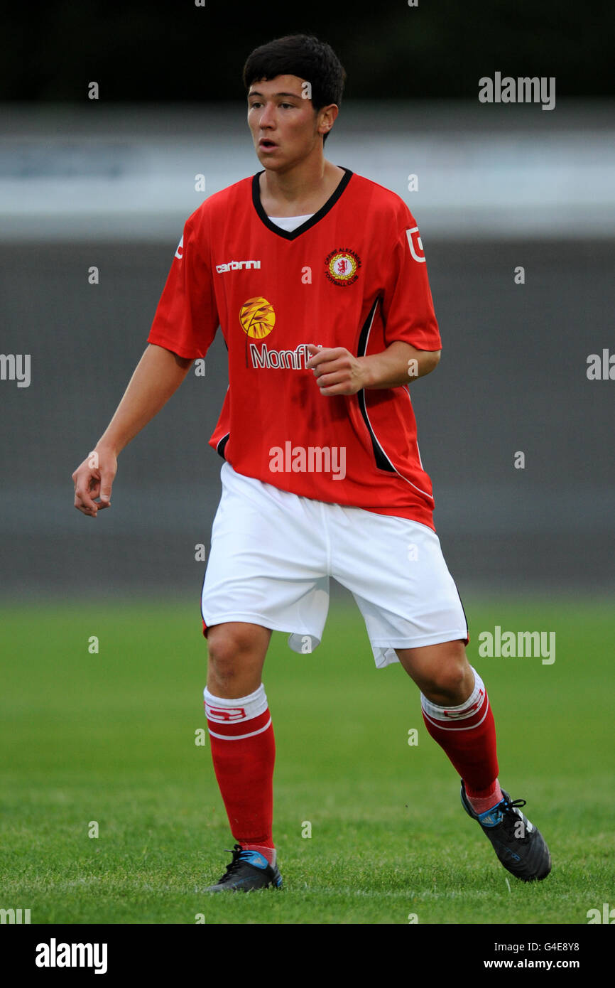 Soccer - Pre Season Friendly - Newcastle Town v Crewe Alexandra - Lyme ...