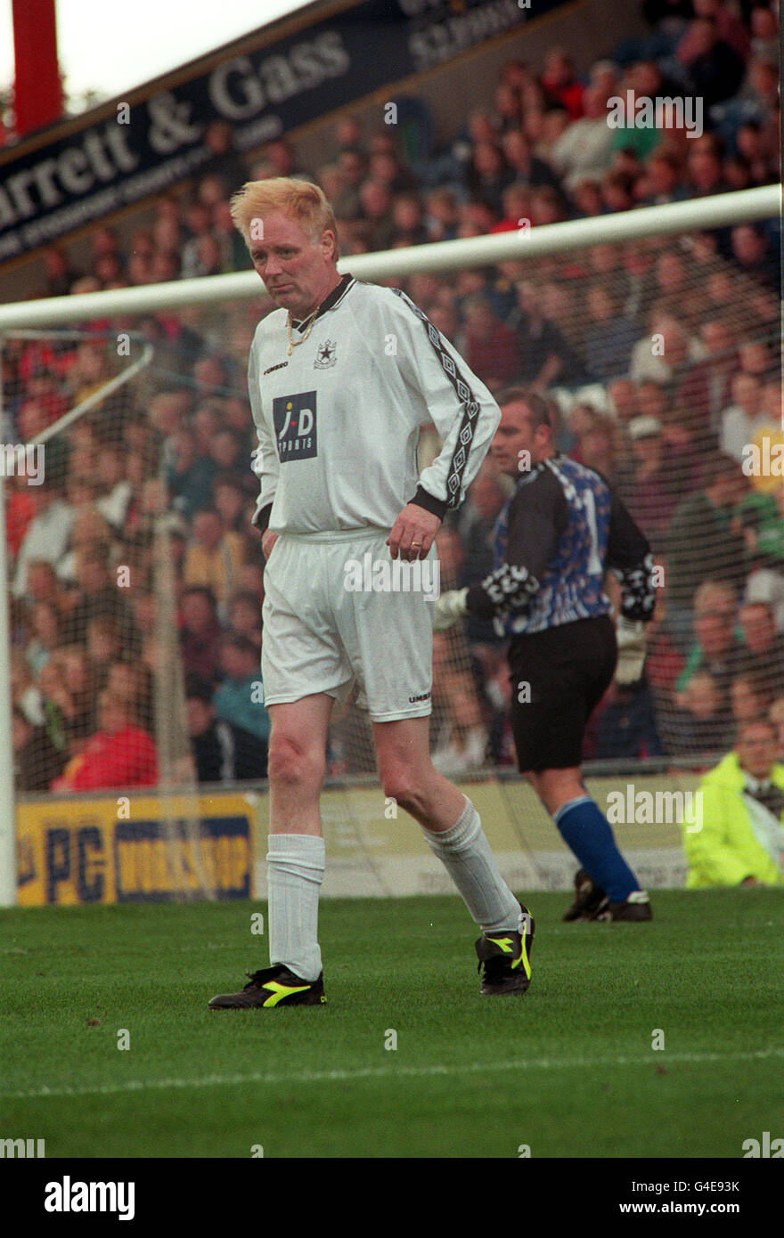 Charity football match between casts eastenders coronation street hi ...