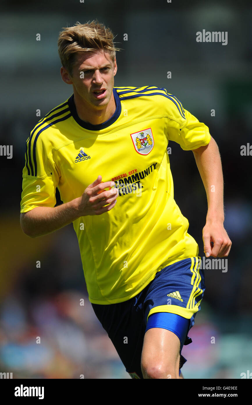 Soccer - Pre Season Friendly - Yeovil Town v Bristol City - Huish Park ...