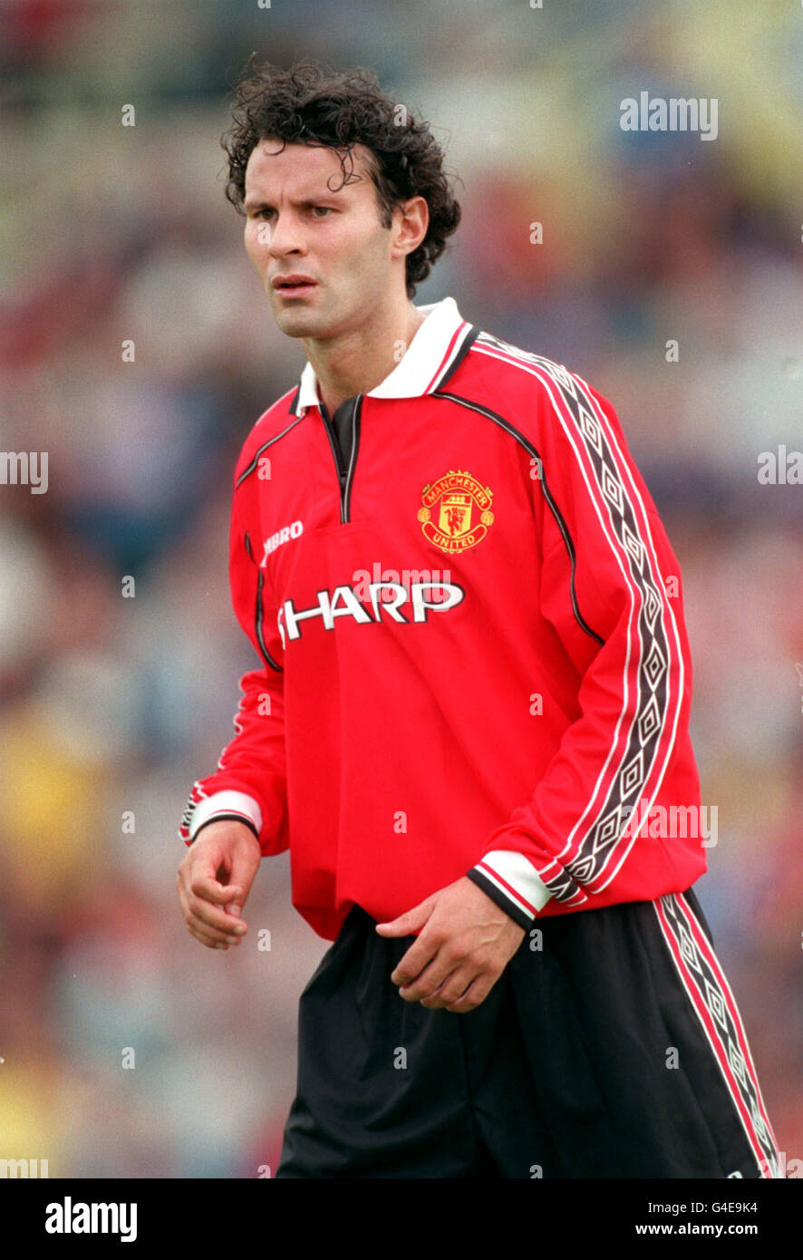 Library filer dated 25/7/98 of Manchester United soccer player Ryan ...
