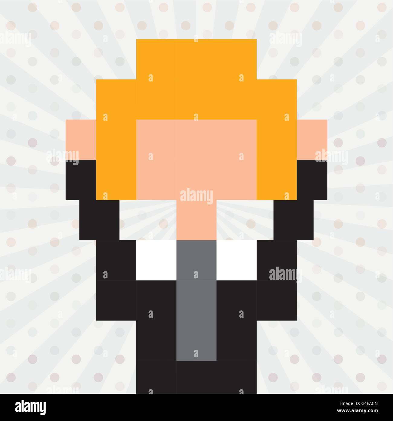 avatar person pixel design Stock Vector Image & Art - Alamy