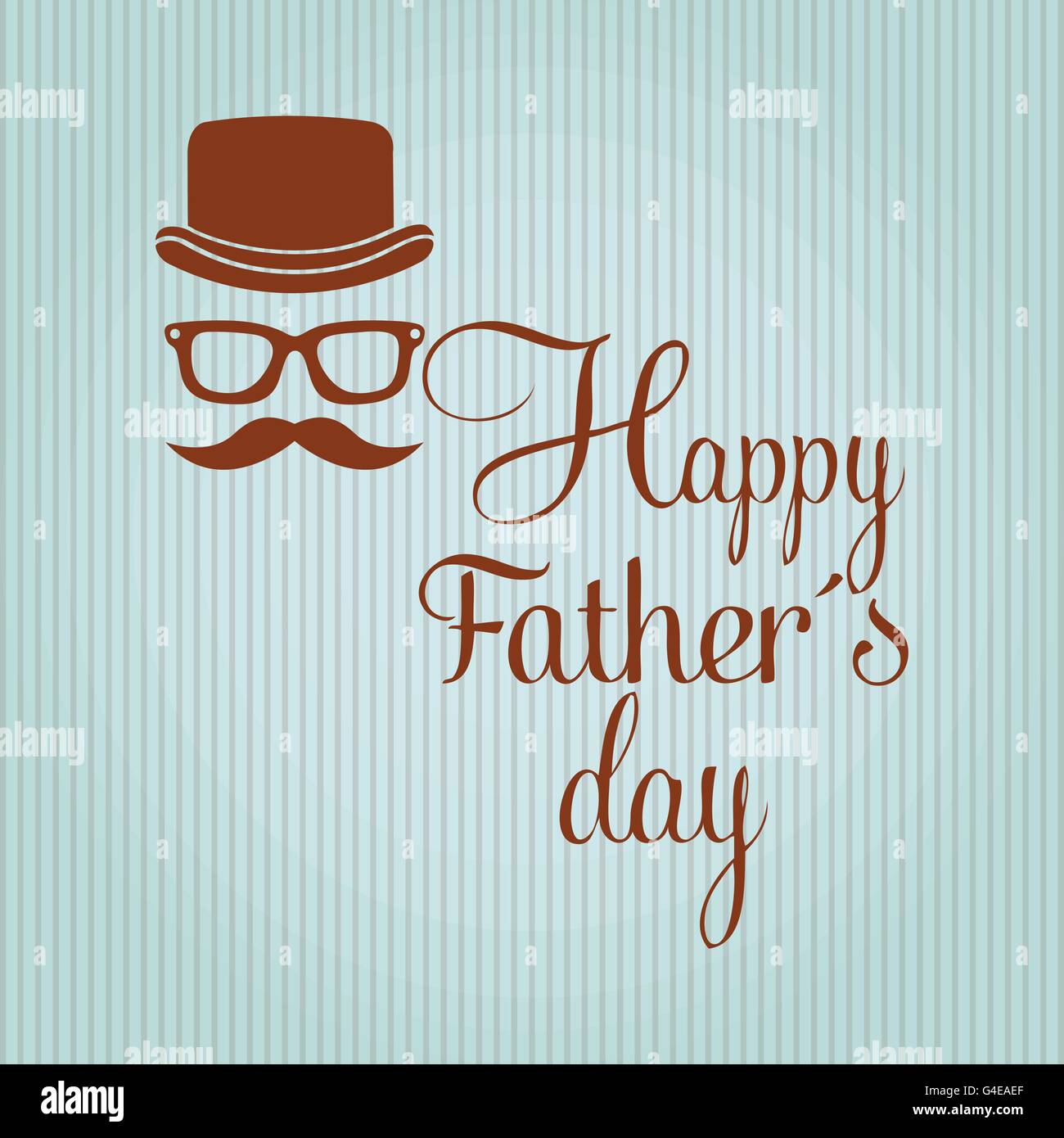 happy fathers day design Stock Vector Image & Art - Alamy
