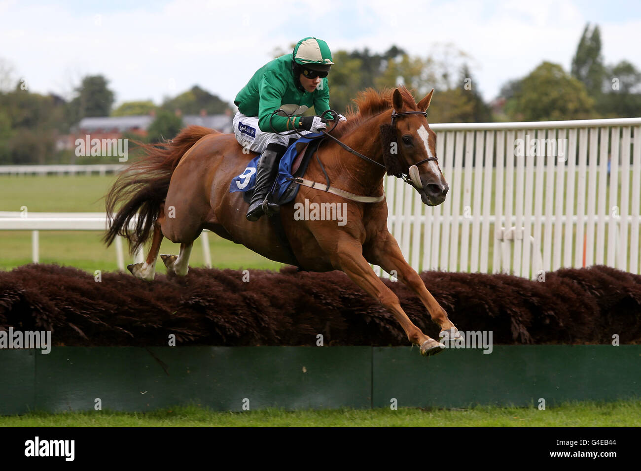 Horse Racing - Worcester Racecourse Stock Photo - Alamy