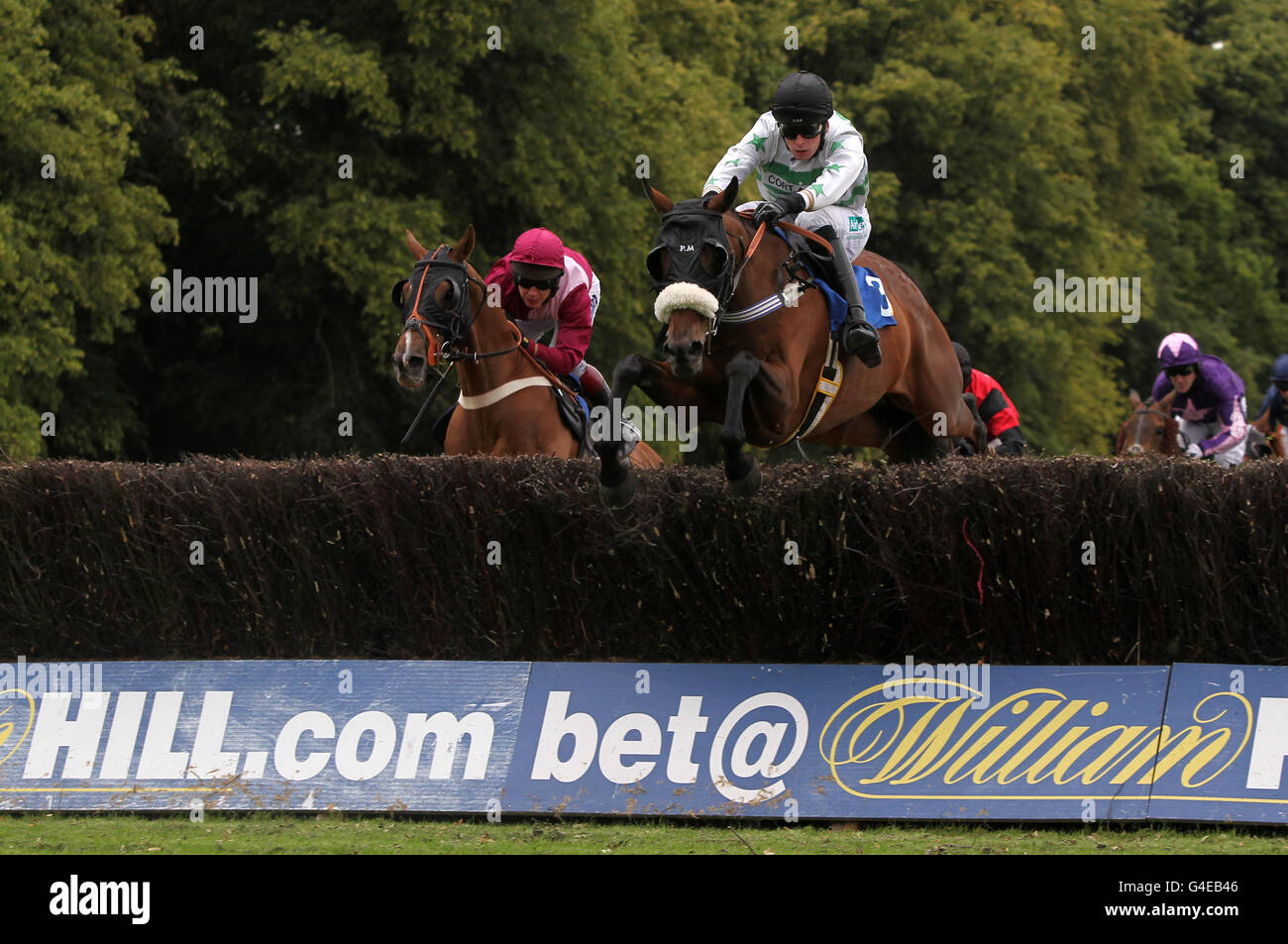 Horse Racing - Worcester Racecourse Stock Photo - Alamy