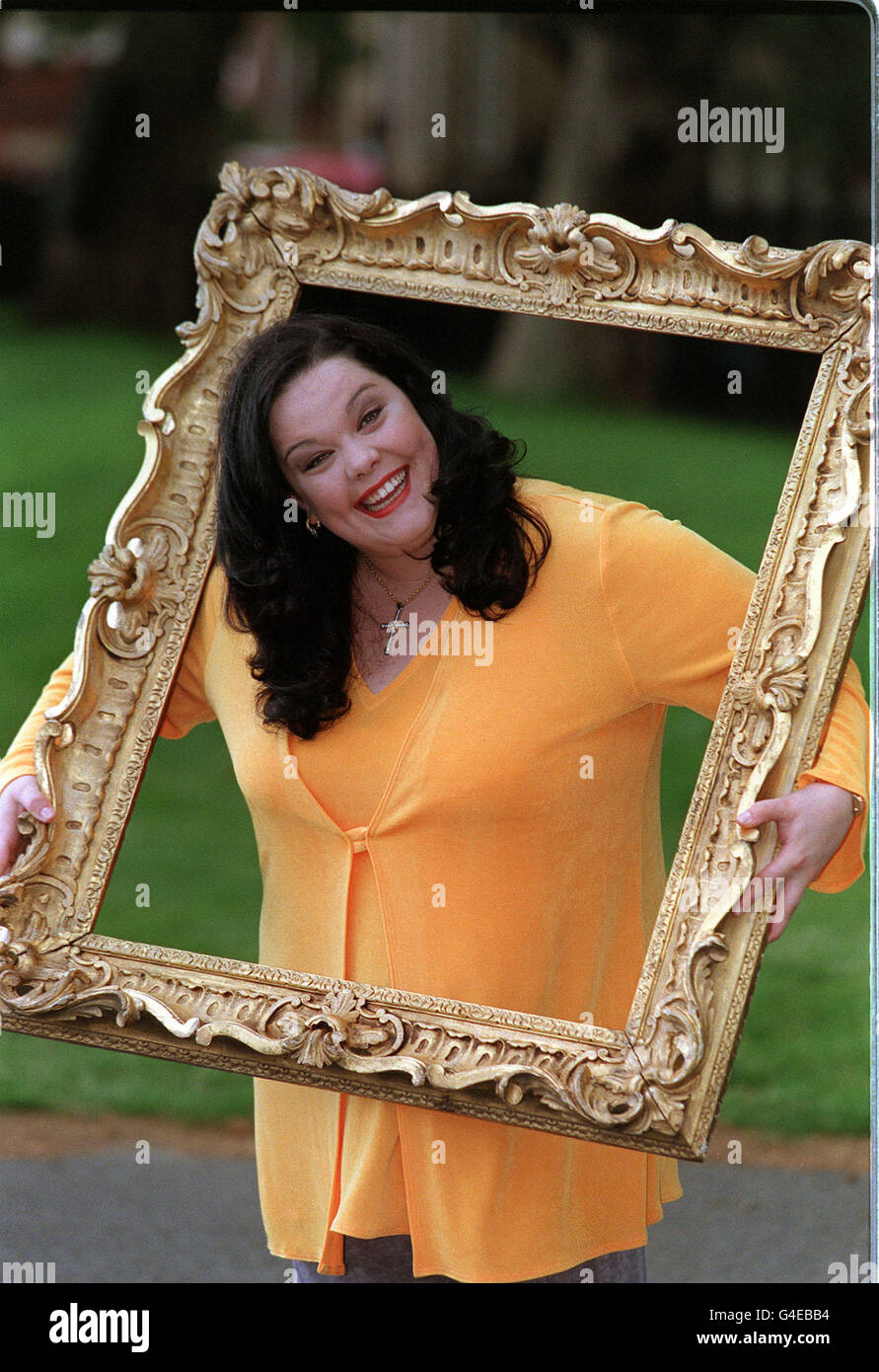 Tv presenter actress lisa riley hi-res stock photography and images - Alamy