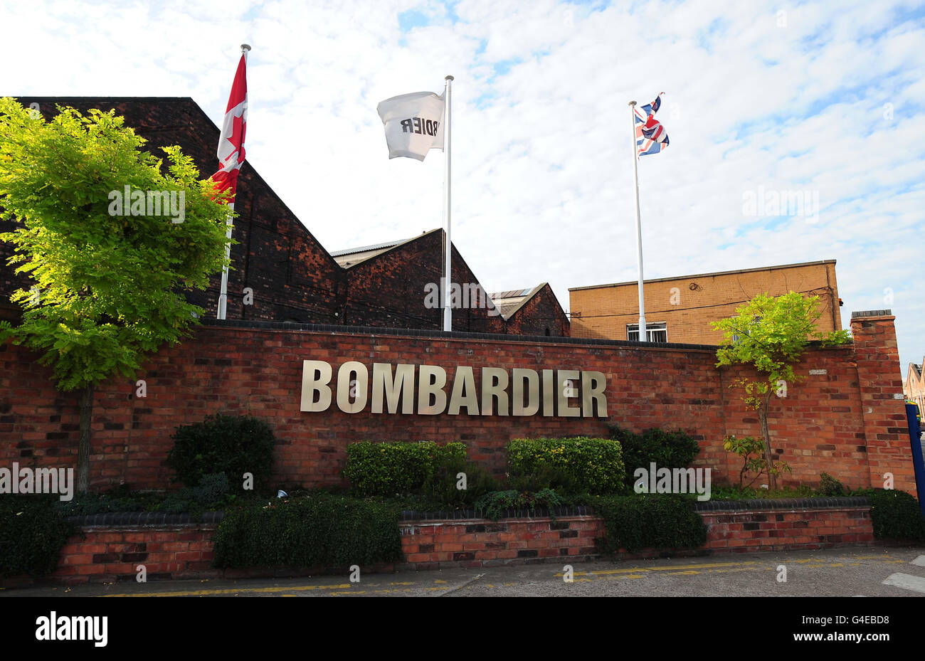 Bombardier train manufacturing derby hi-res stock photography and ...