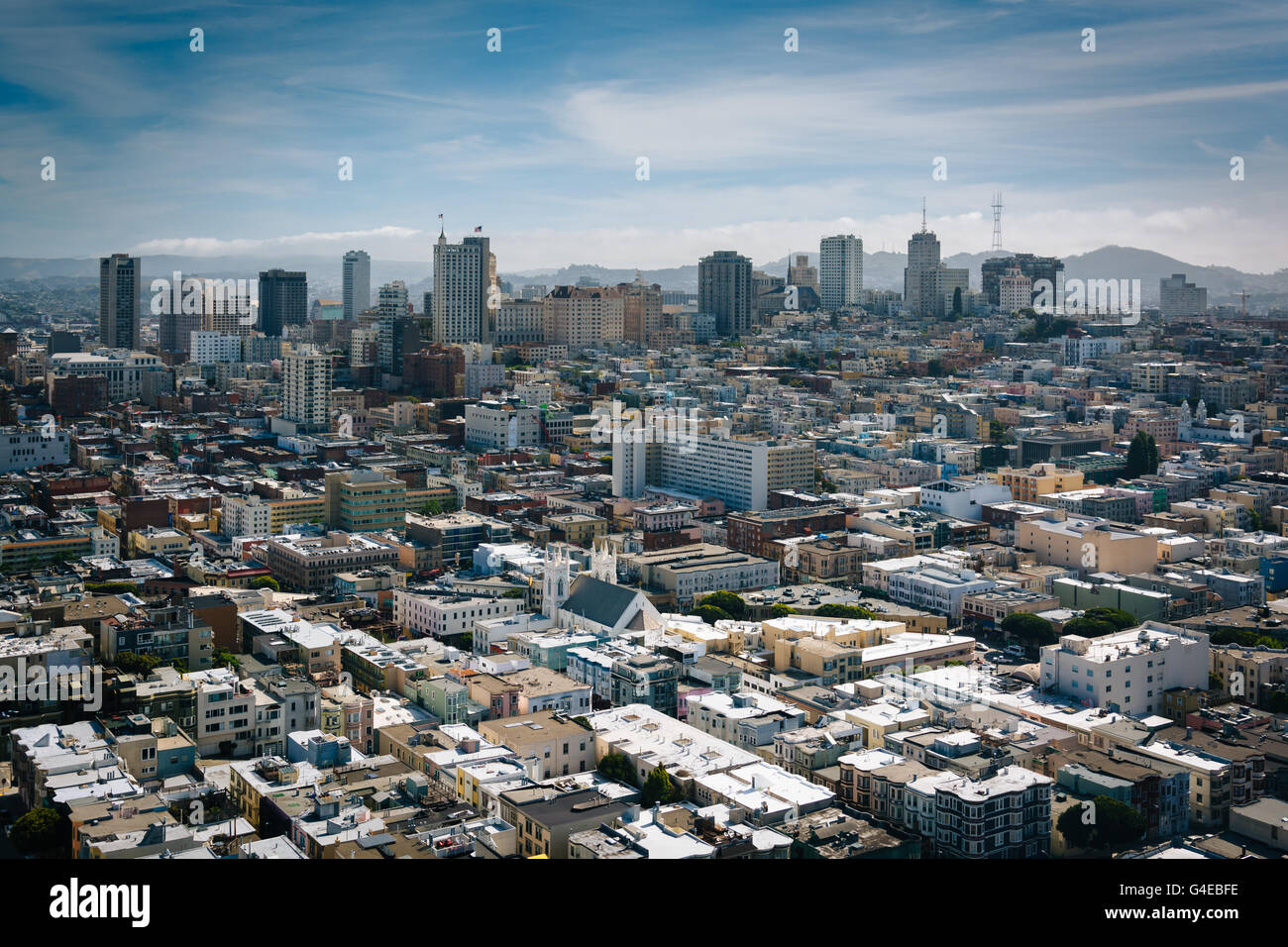 San francisco hills hi-res stock photography and images - Alamy
