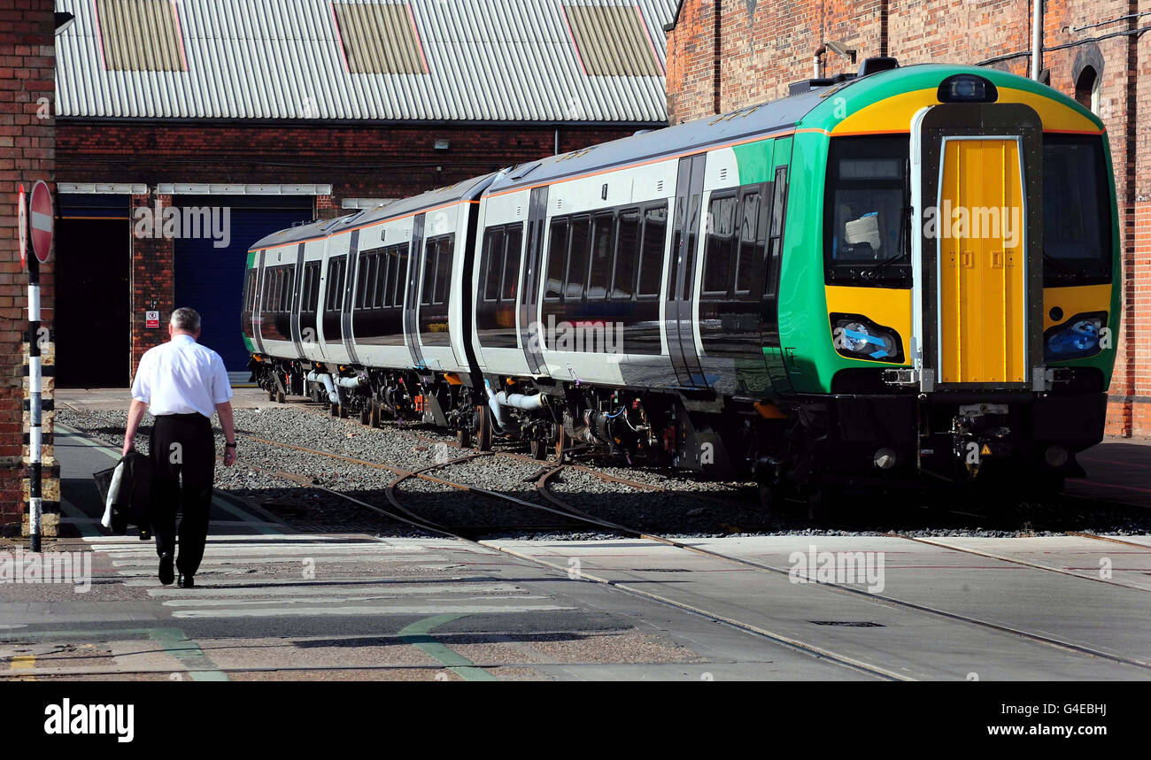 Bombardier train manufacturing derby hi-res stock photography and ...