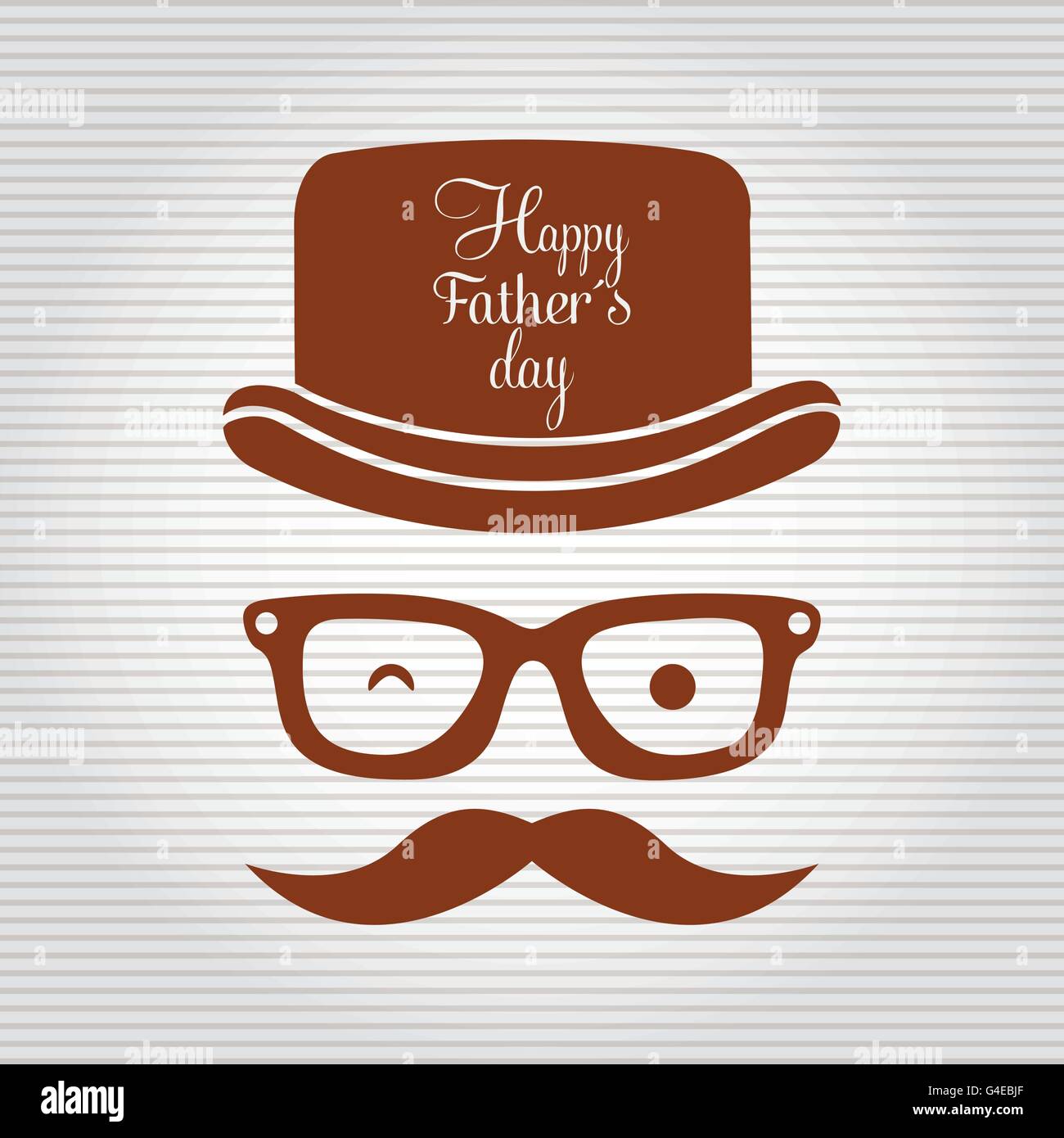 happy fathers day design Stock Vector Image & Art - Alamy