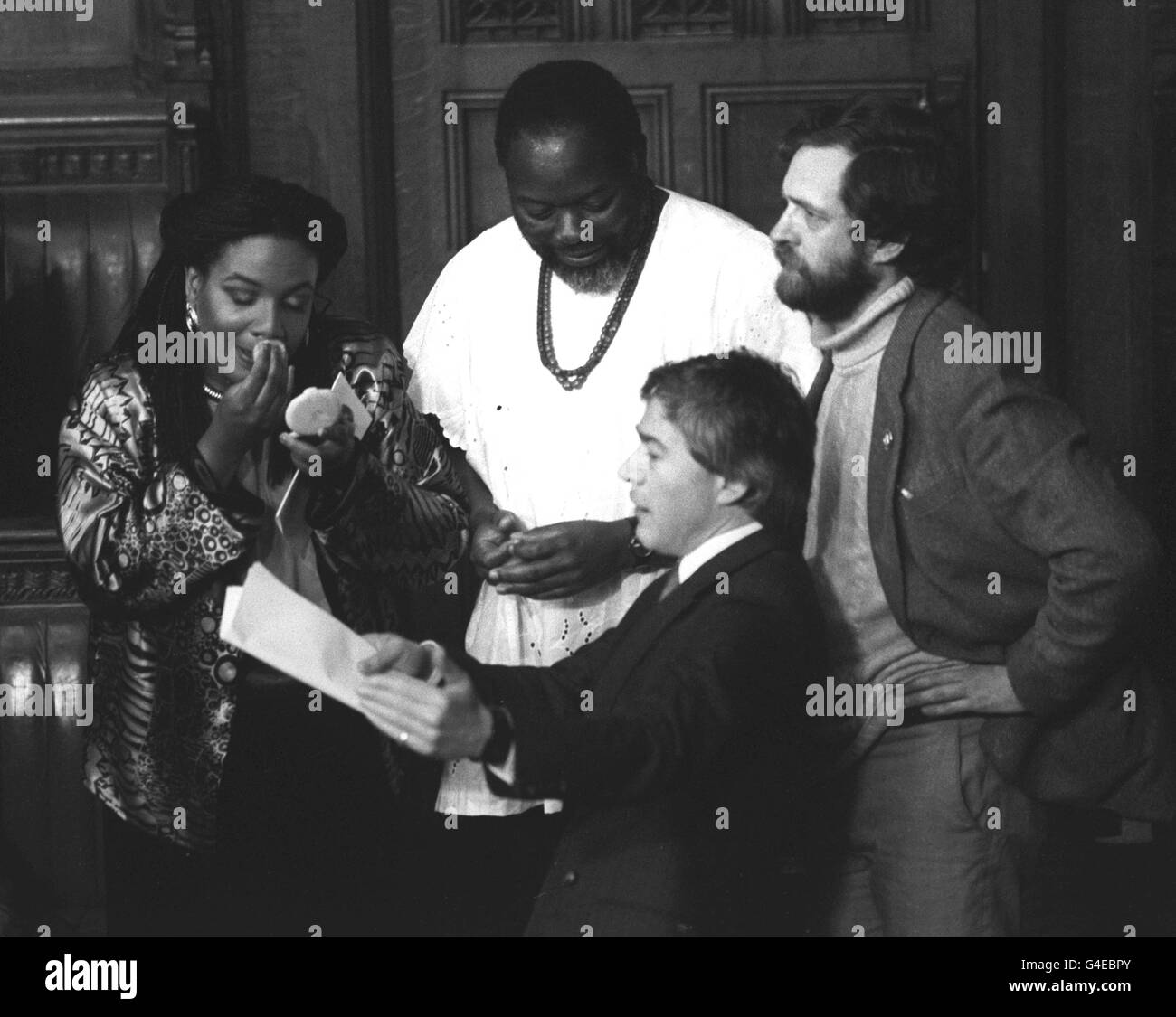 Diane Abbott, Bernie Grant and Jeremy Corbyn - State Opening of ...