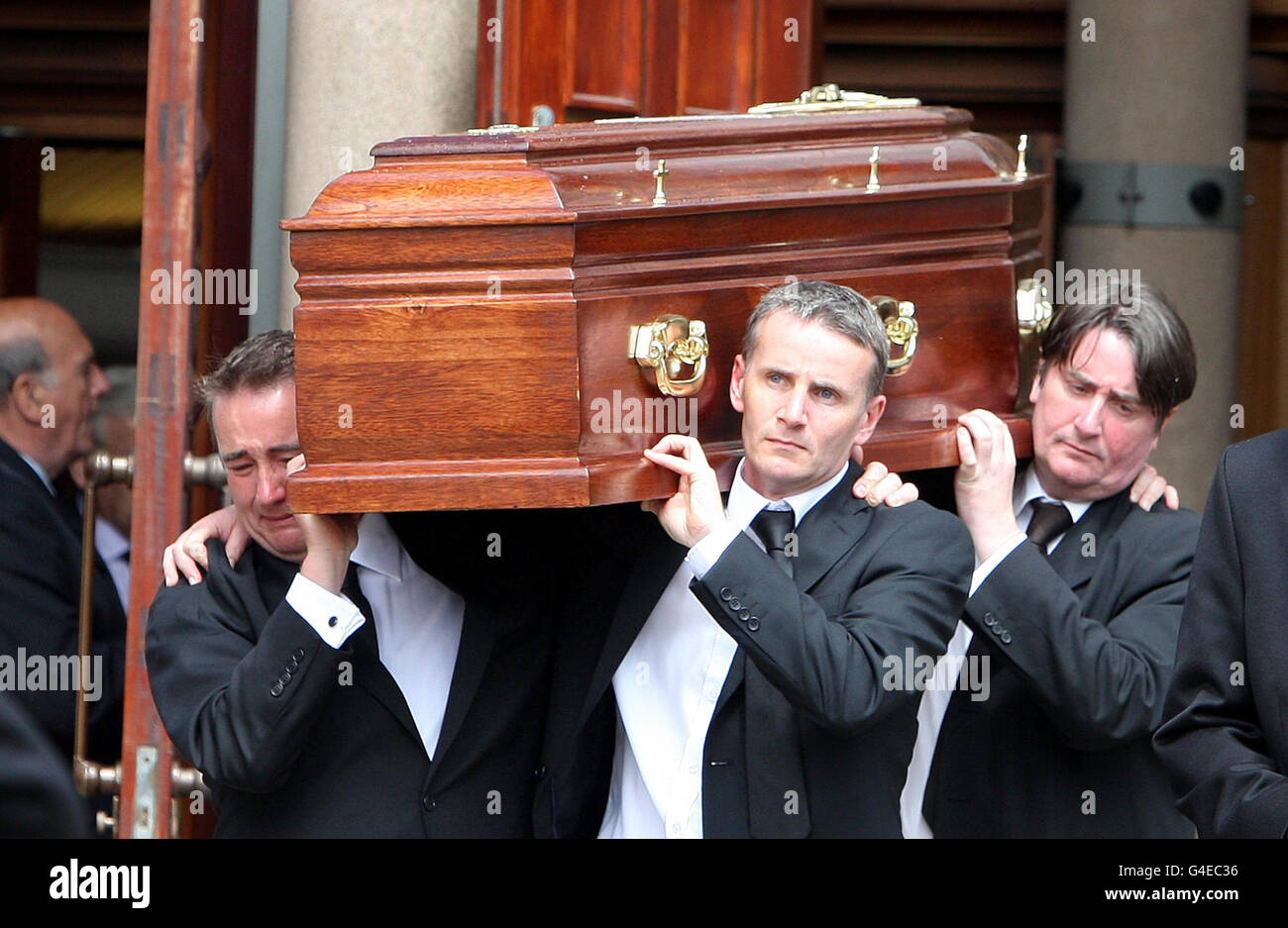 Sir Oliver Napier funeral mass Stock Photo - Alamy