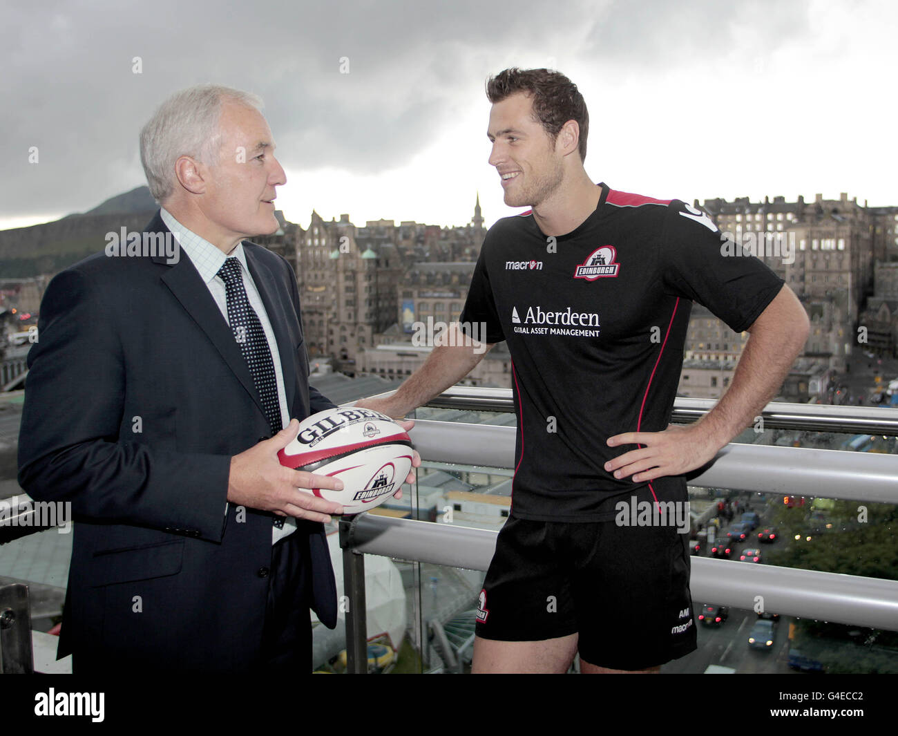 Edinburgh rugby sponsor photocall hi-res stock photography and images ...