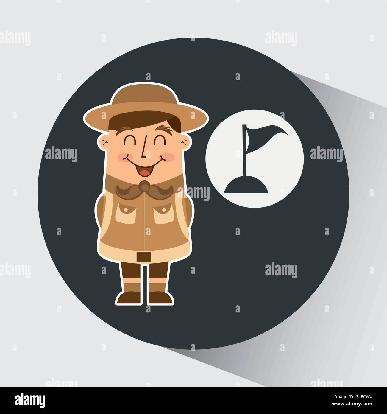 summer camp design Stock Vector Image & Art - Alamy