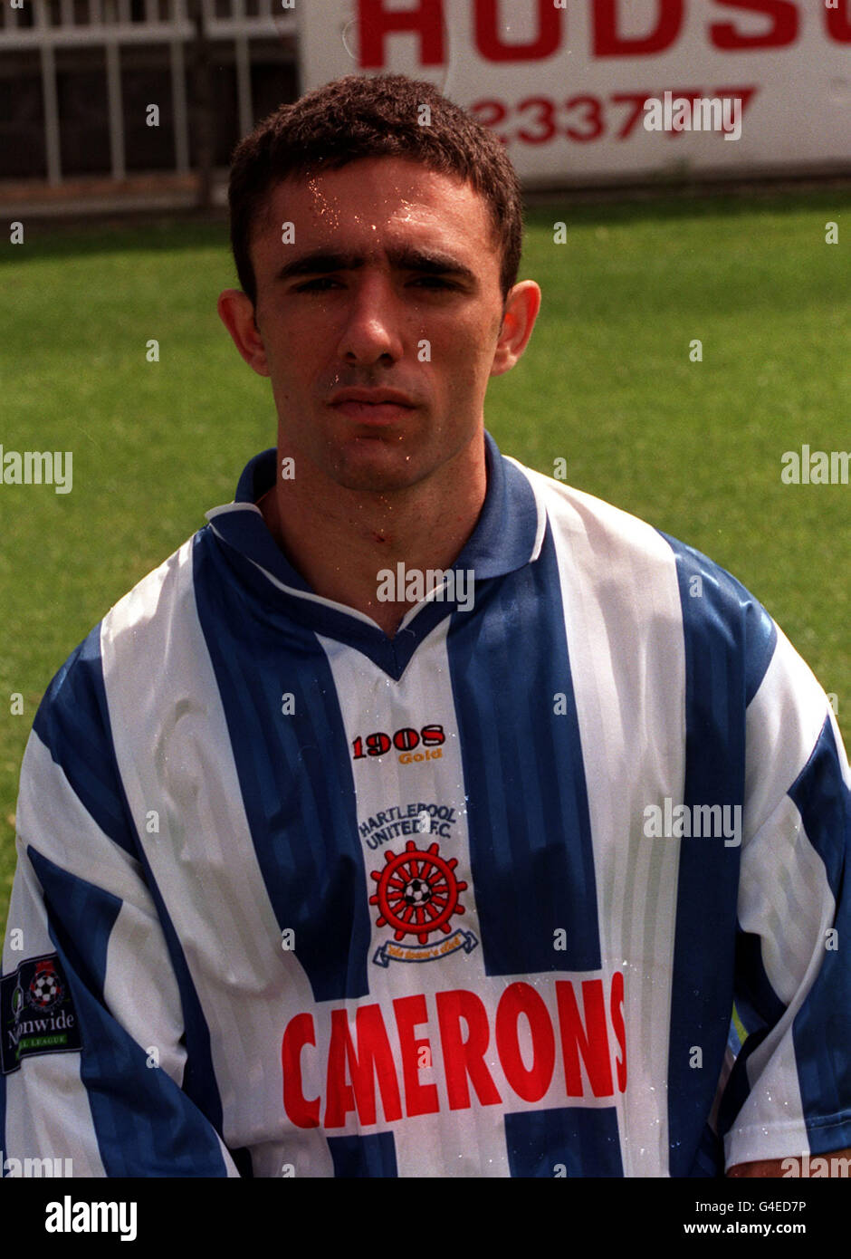 Gustavo di lella hartlepool united football club hi-res stock ...