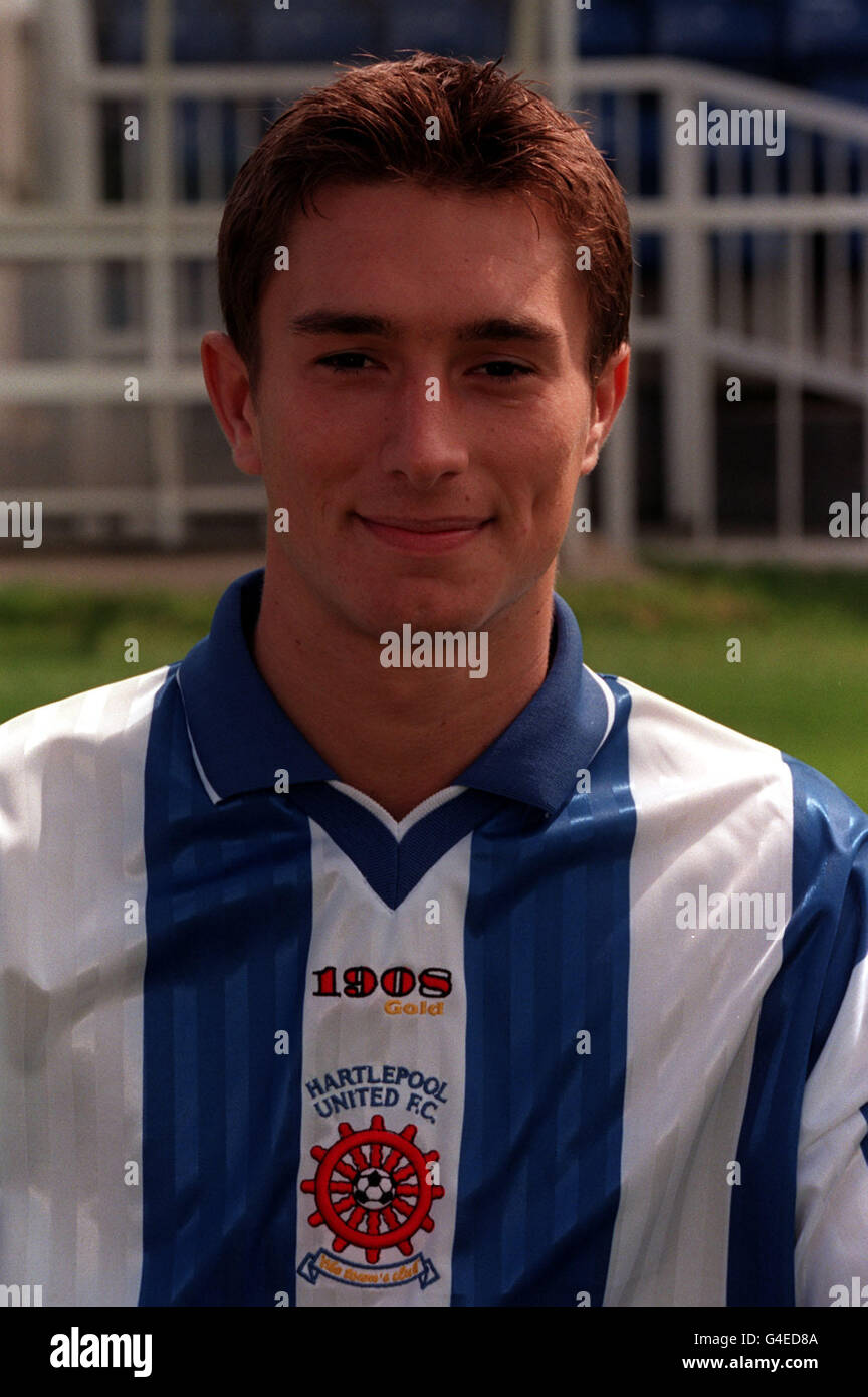 HARTLEPOOL UNITED FC. GRAEME LEE OF HARTLEPOOL UNITED FOOTBALL CLUB Stock Photo - Alamy