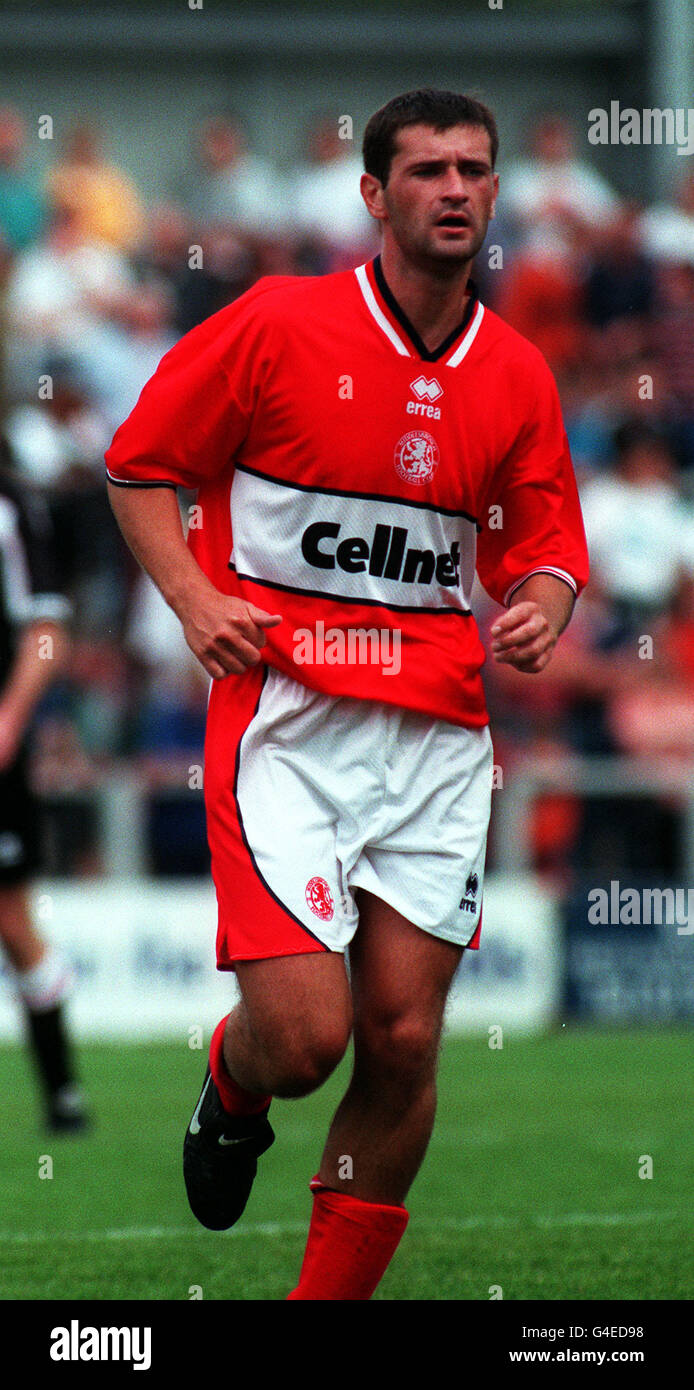 ALLAN MOORE OF Middlesbrough FOOTBALL CLUB Stock Photo - Alamy