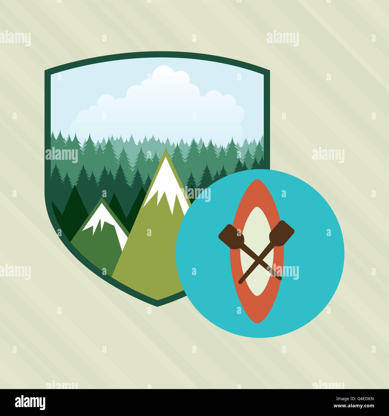 summer camp design Stock Vector Image & Art - Alamy