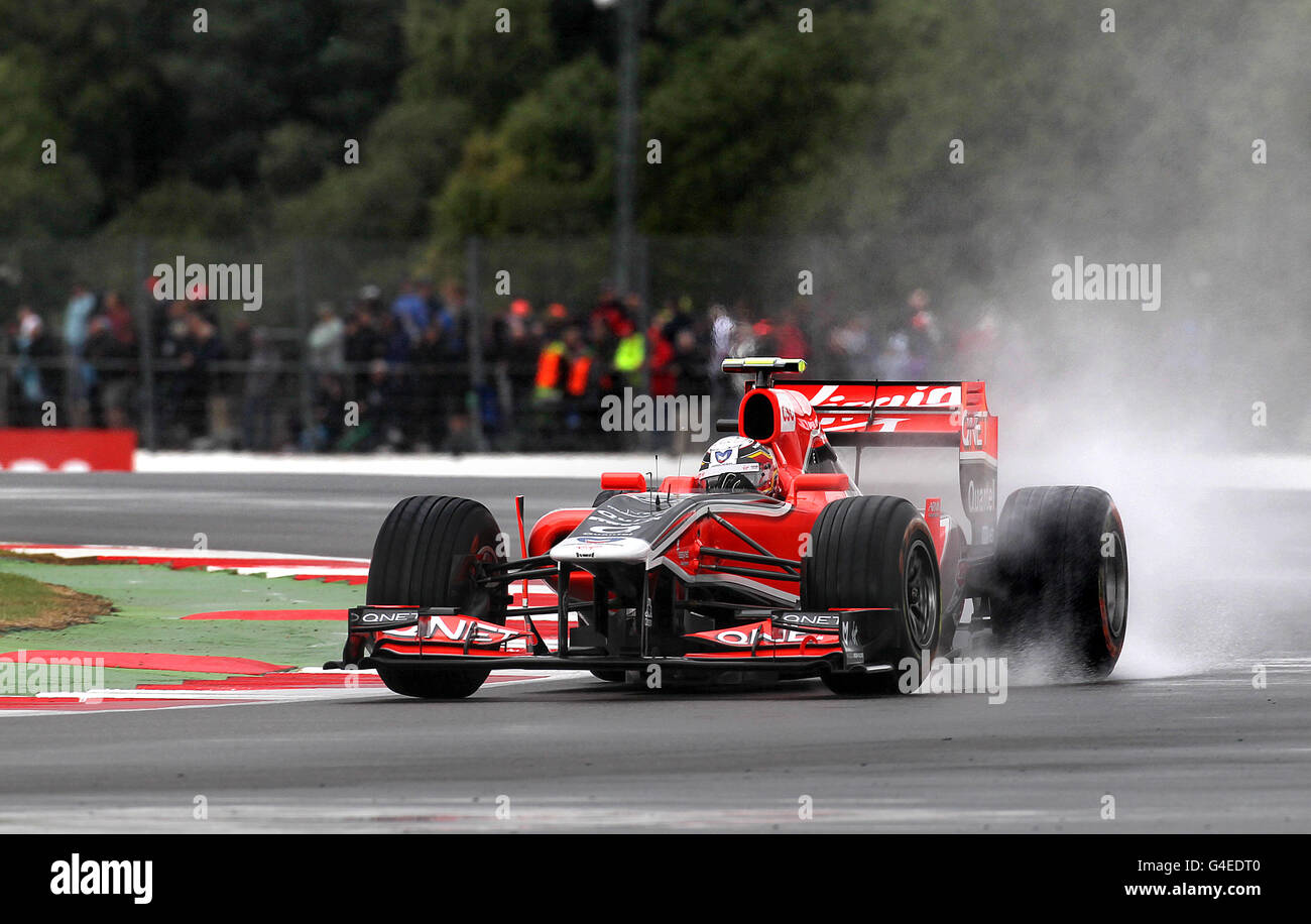 Marussia Virgin Racing Jerome D'Ambrosio during practice of the ...