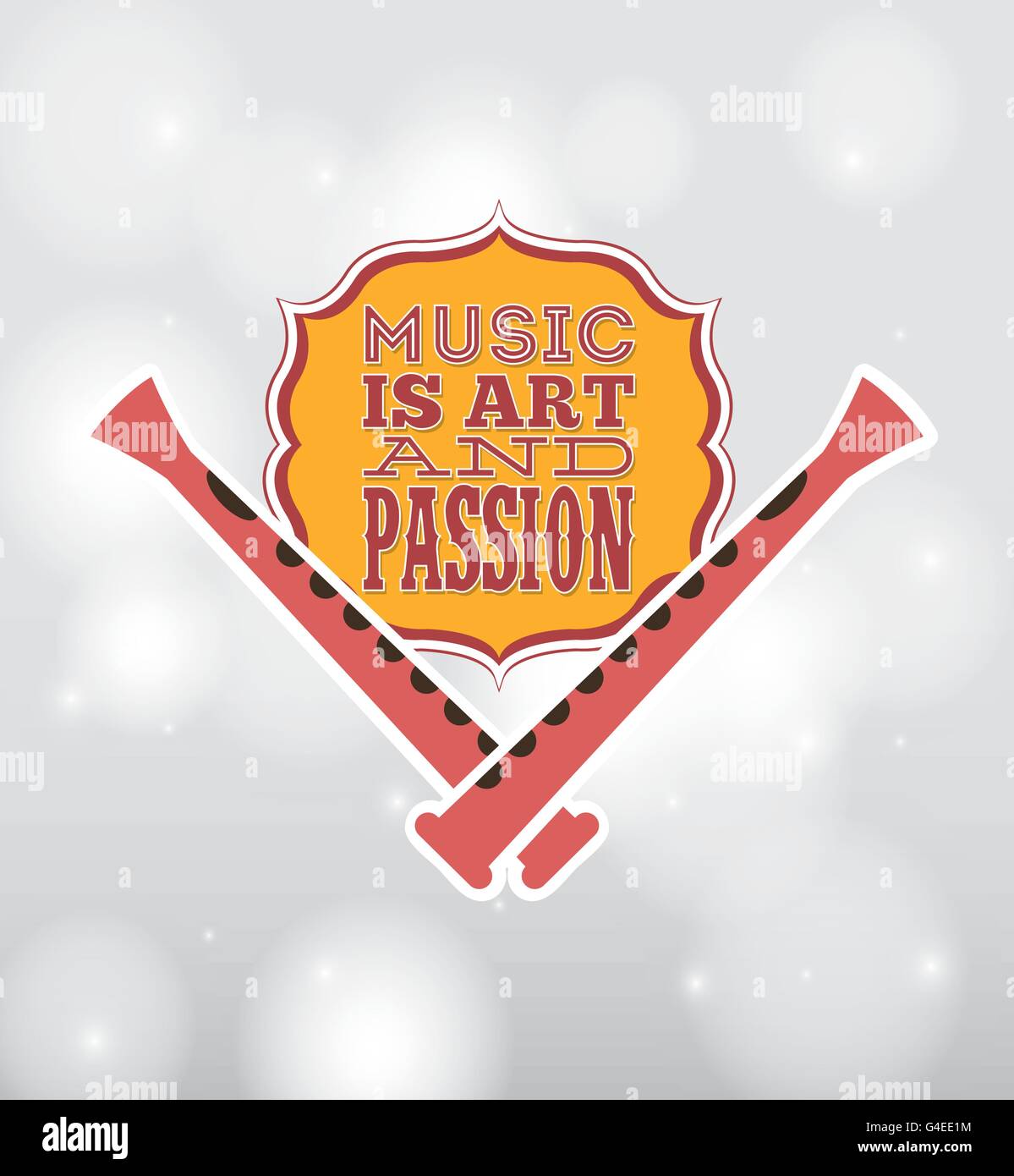 musical instrument design Stock Vector Image & Art - Alamy