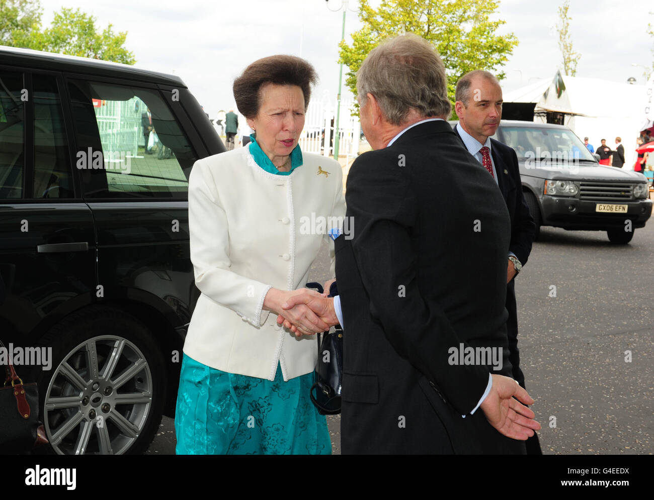 Princess Royal arrives for the betfair pride of racing awards at Epsom ...