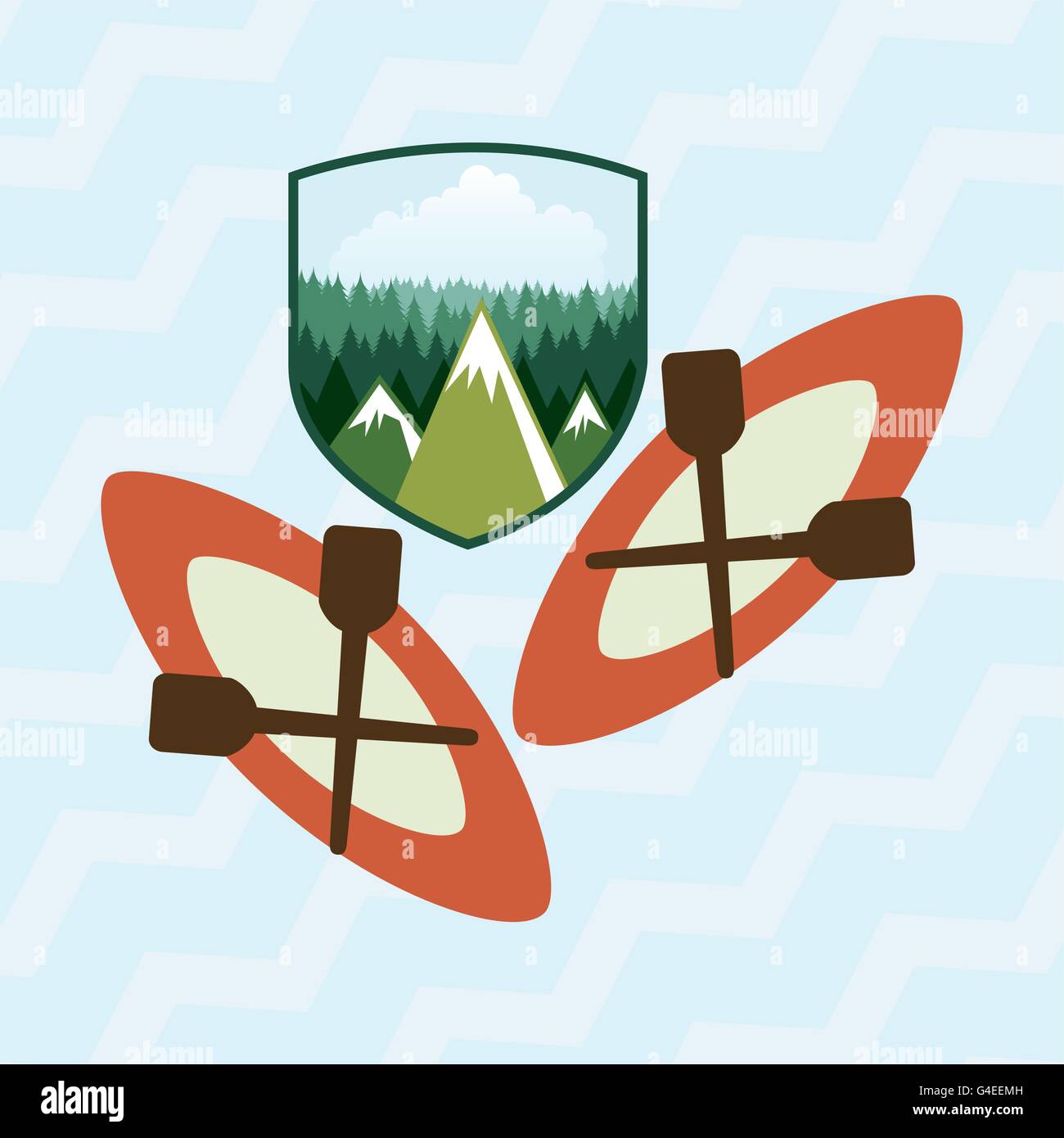 summer camp design Stock Vector Image & Art - Alamy