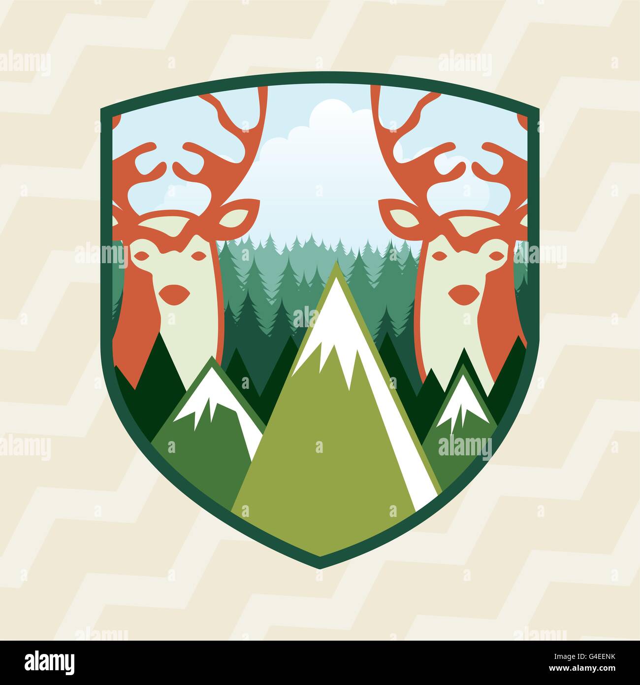 summer camp design Stock Vector Image & Art - Alamy