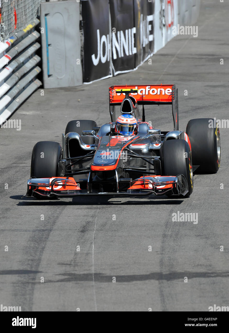 McLaren's Jenson Button during the Practice Session of the Monaco Grand ...