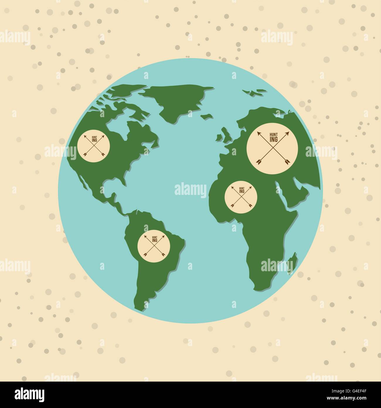 hunting zone design Stock Vector Image & Art - Alamy