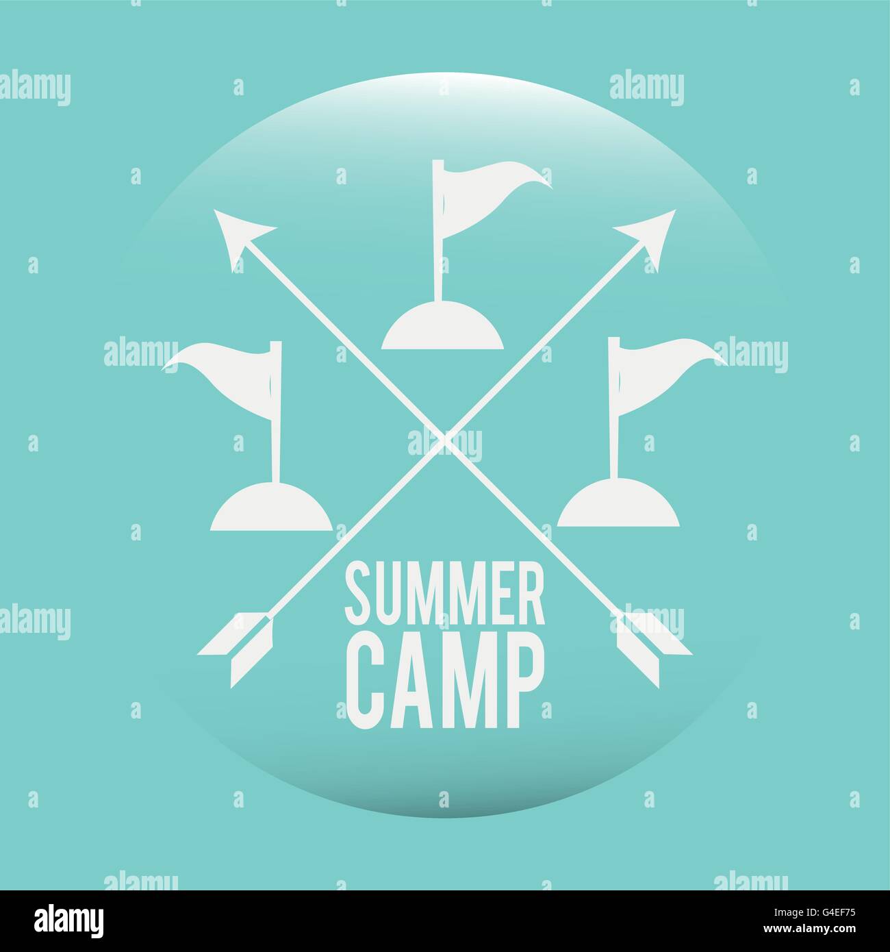 summer camp design Stock Vector Image & Art - Alamy