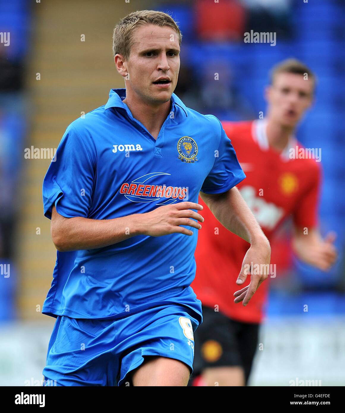 Soccer - Pre Season Friendly - Shrewsbury Town v Manchester United XI ...