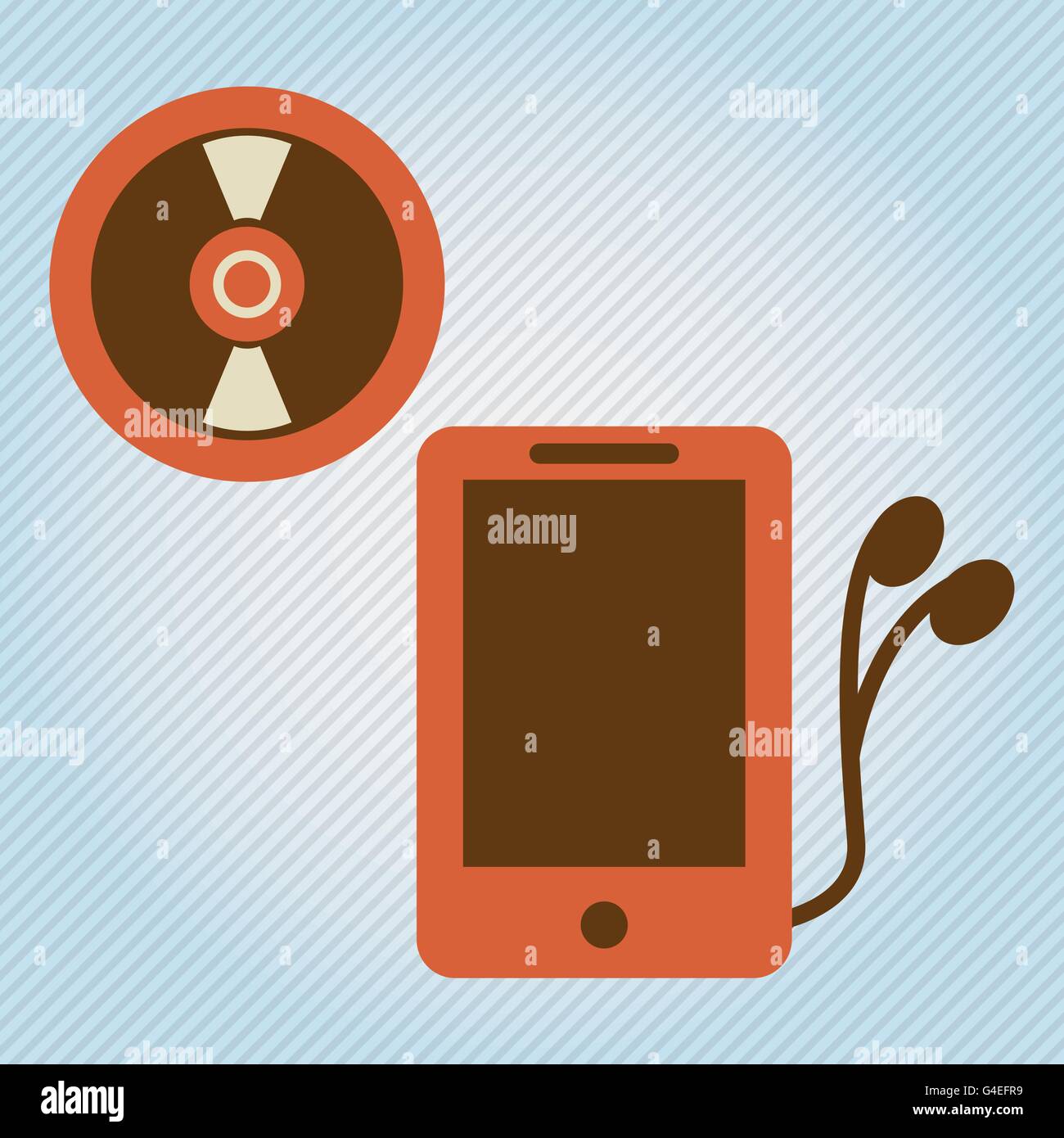 music player design Stock Vector Image & Art - Alamy