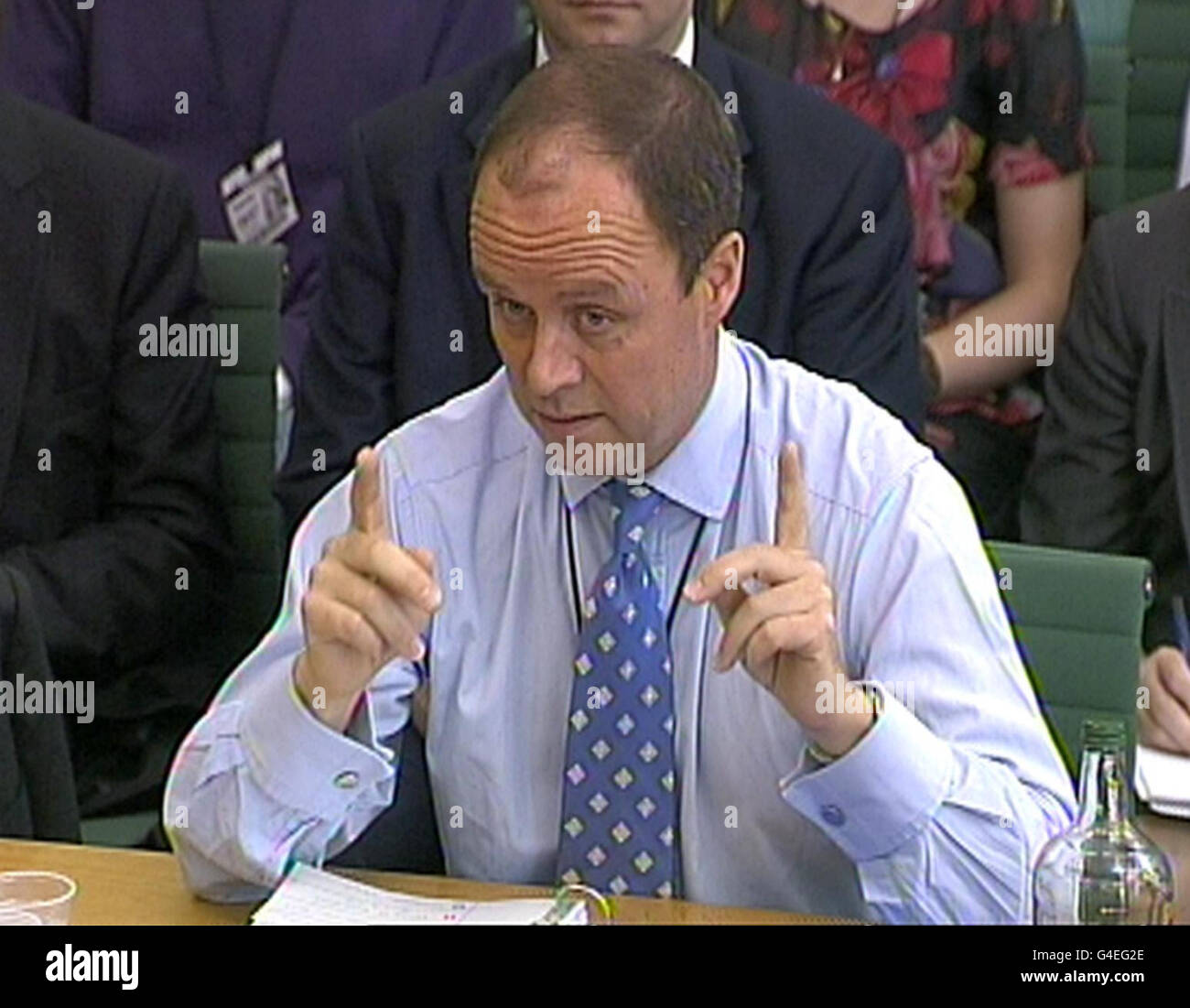 Metropolitan Police Assistant Commissioner John Yates giving evidence ...
