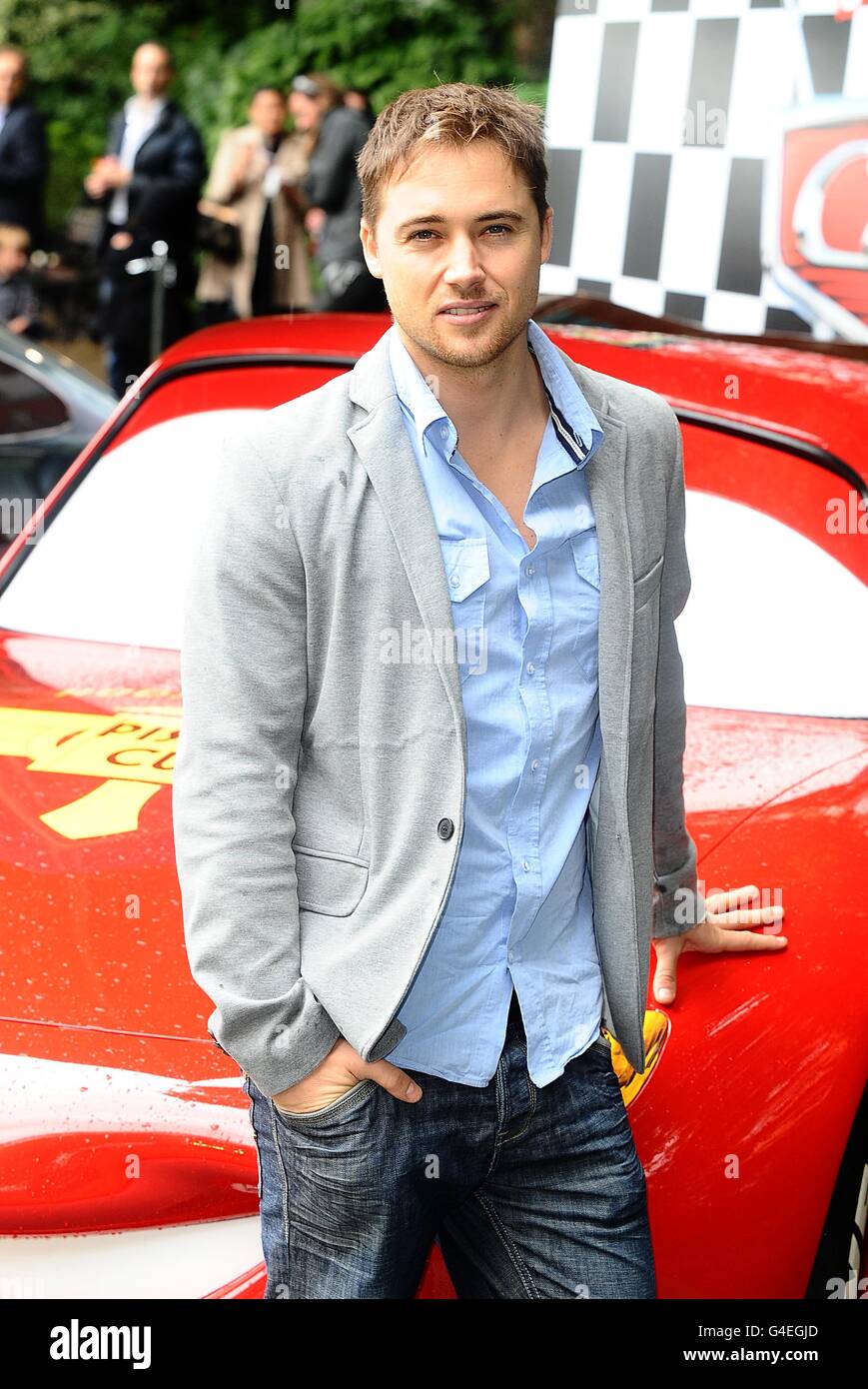 Marcus Patrick arriving for the Cars 2 UK Film Premiere party, at ...
