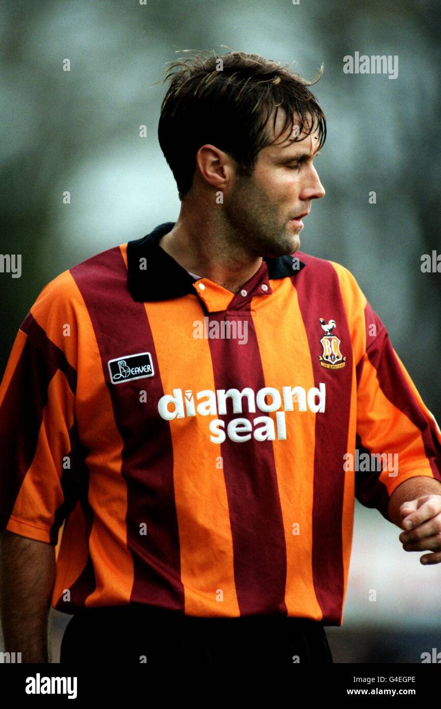 Soccer - Bradford City. Carl Shutt, Bradford City Stock Photo - Alamy