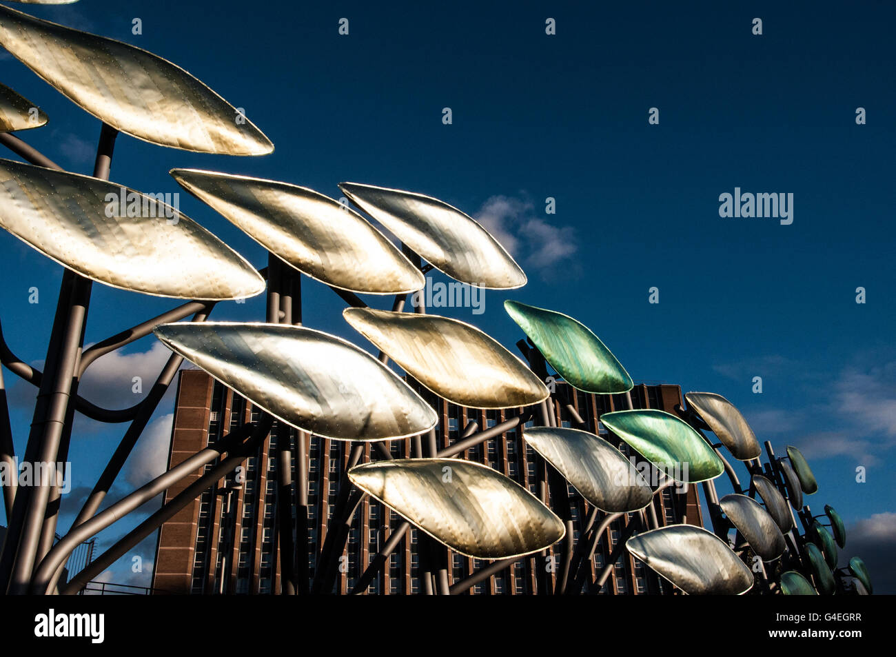 fish building stratford Stock Photo - Alamy