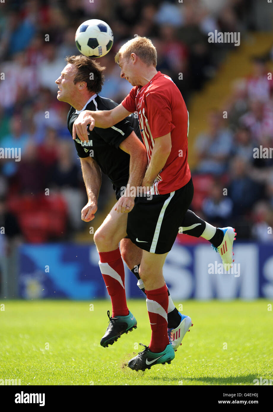 Soccer pre friendly lincoln city scunthorpe united sincil bank stadium ...