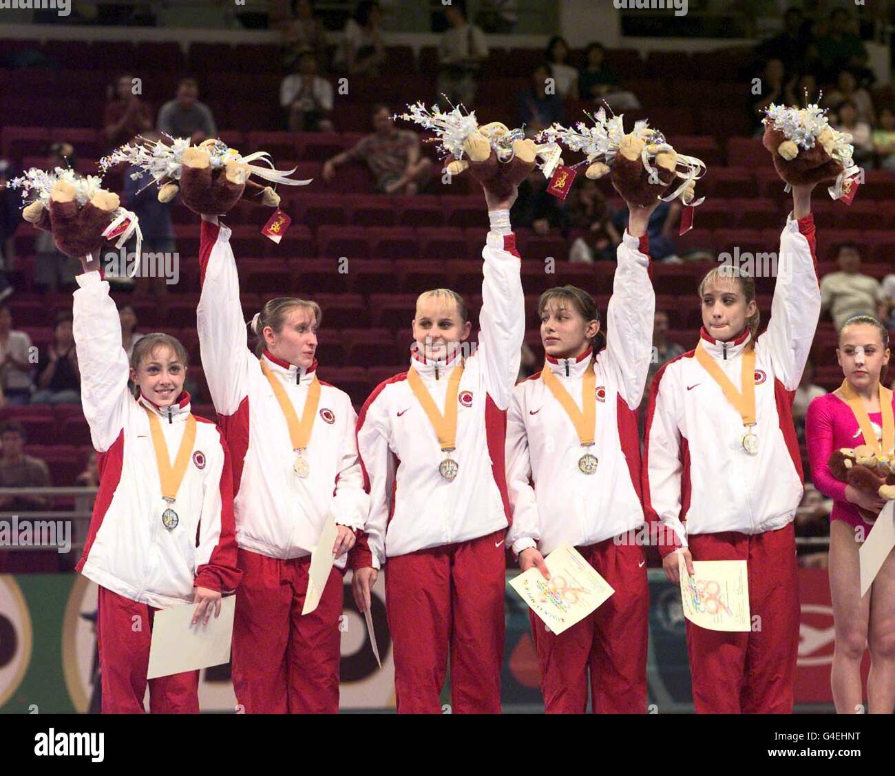 GAMES England Gymnastic Stock Photo - Alamy