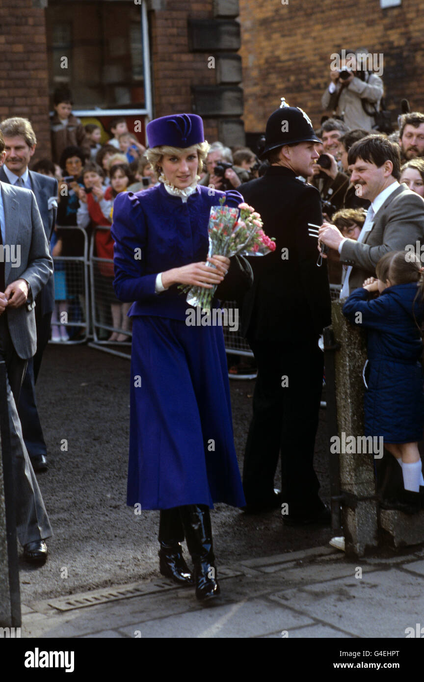 Princess diana walkabout hi-res stock photography and images - Alamy
