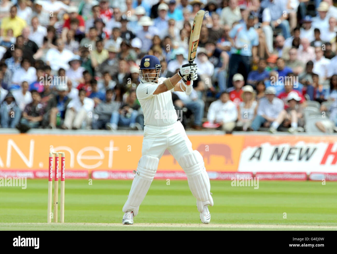 Sachin tendulkar test hi-res stock photography and images - Alamy