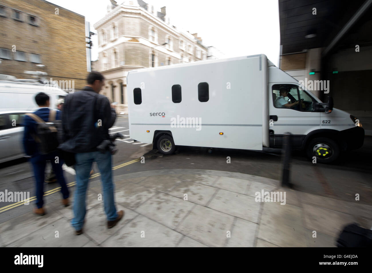 Serco van hi-res stock photography and images - Alamy