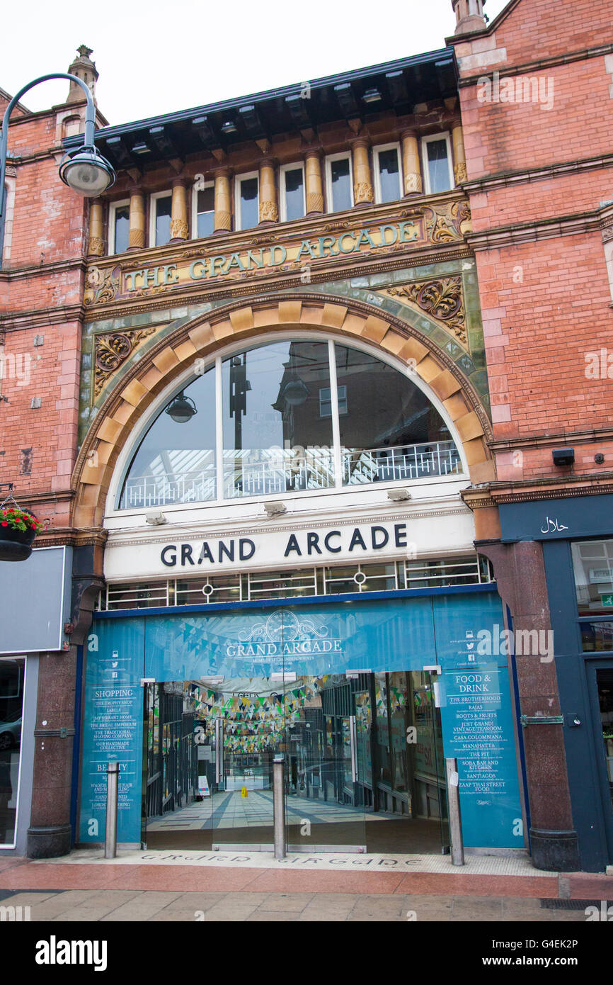 The Grand Arcade, Leeds, West Yorkshire, England Stock Photo - Alamy