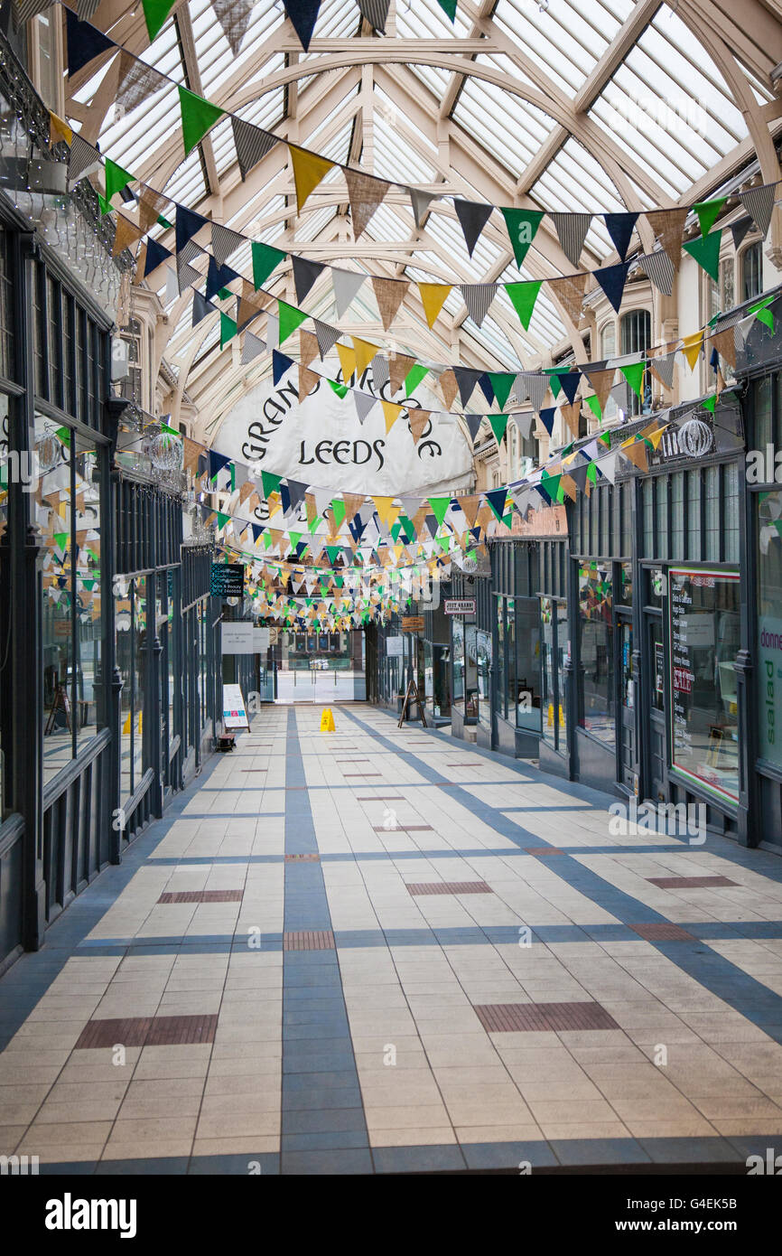 The Grand Arcade, Leeds, West Yorkshire, England Stock Photo - Alamy